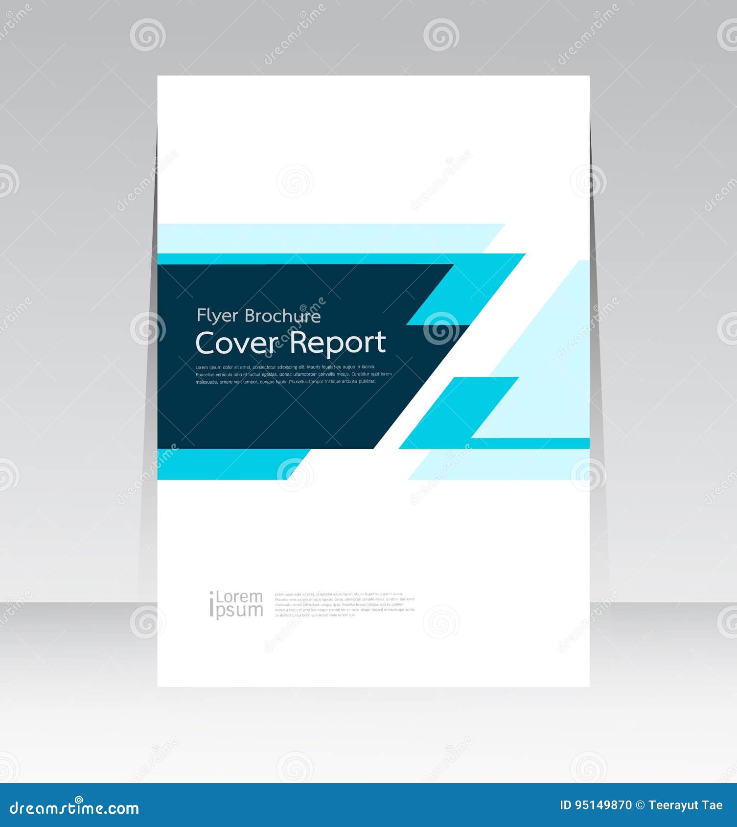Vector Abstract Design Frame Cover Report Poster Template. Stock Vector ...