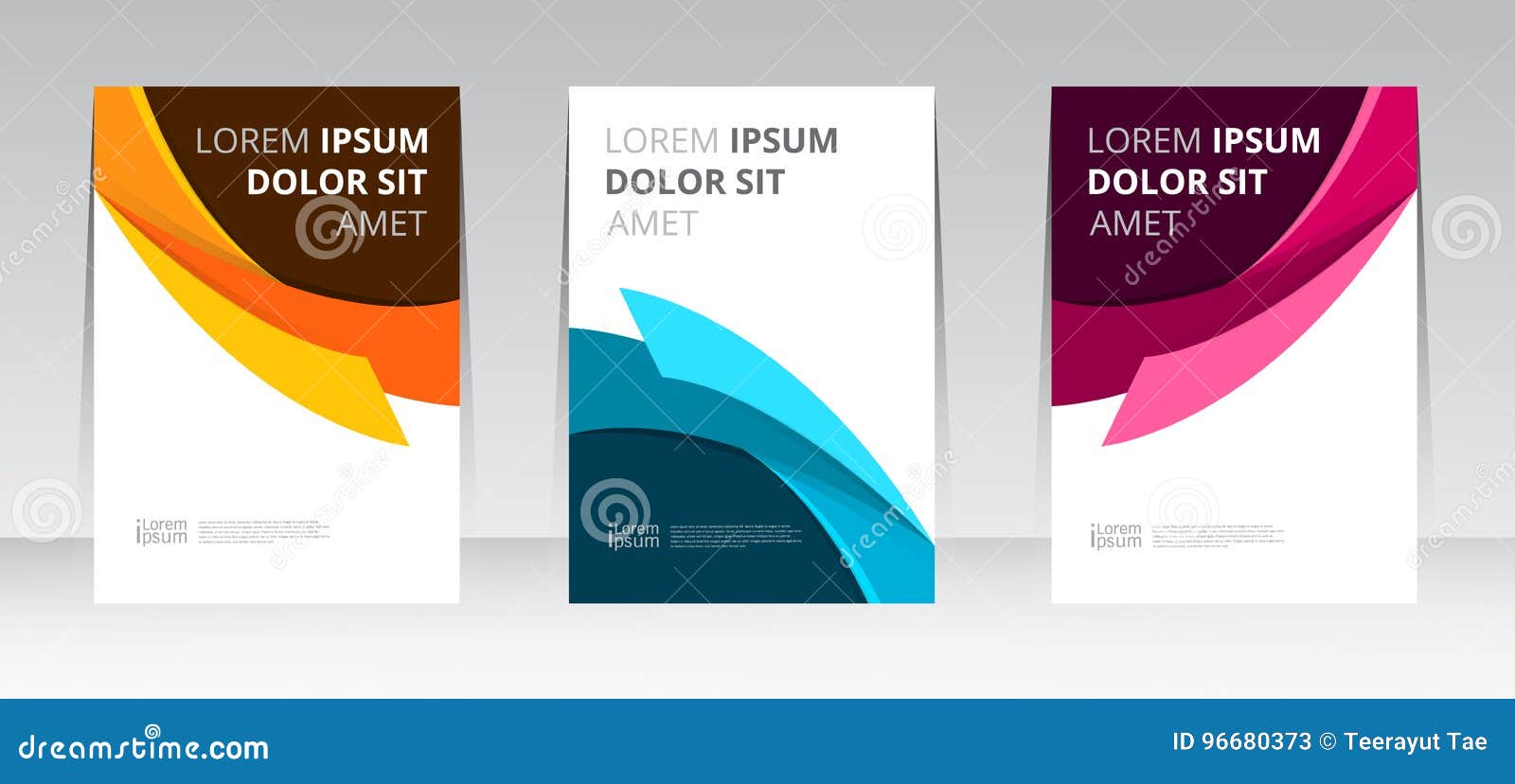 Vector Abstract Design Frame Cover Report Poster Template. Stock Vector ...