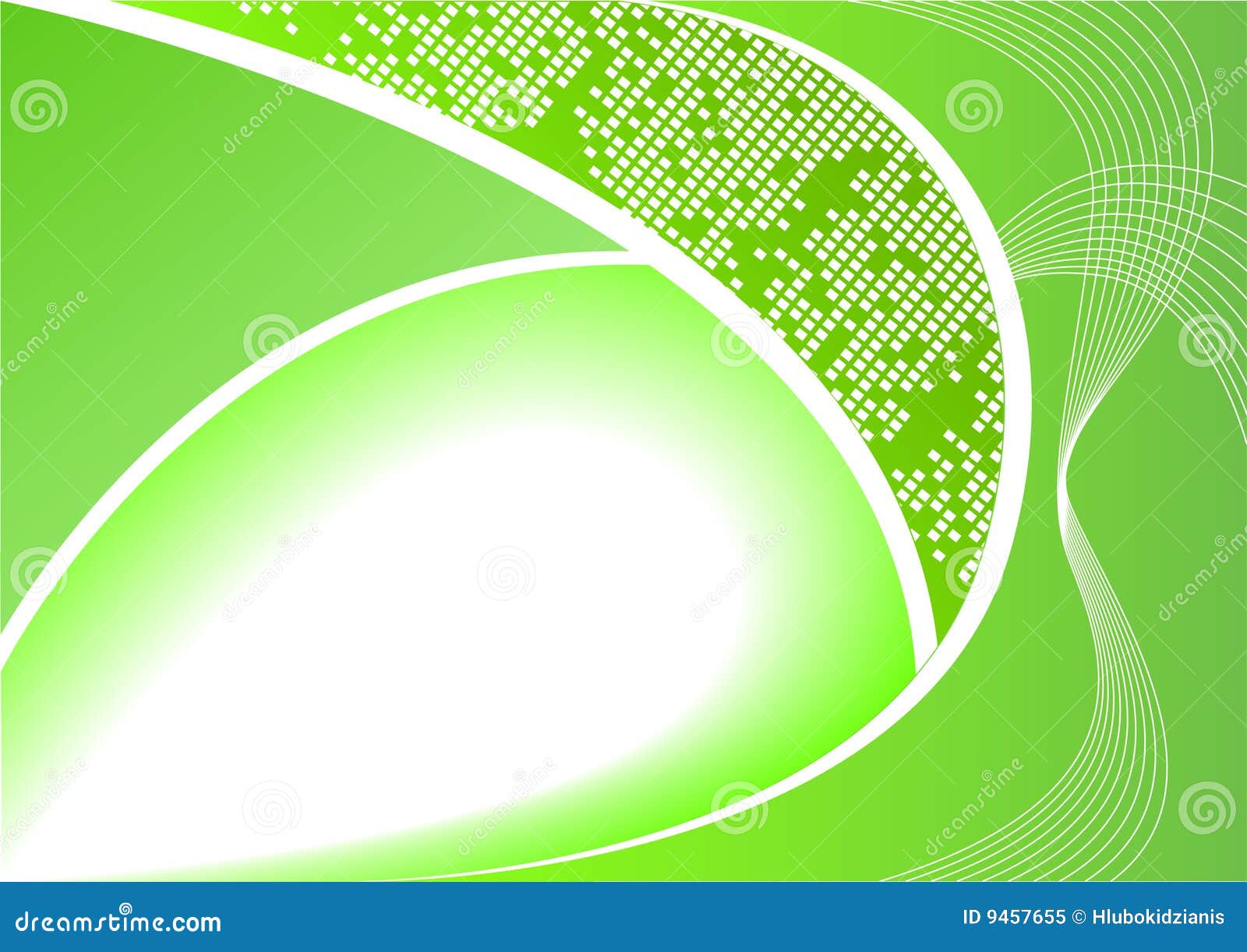 Vector Abstract Digital Green Background Stock Vector - Illustration of ...
