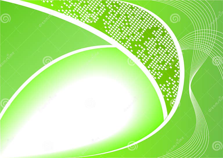 Vector Abstract Digital Green Background Stock Vector - Illustration of ...