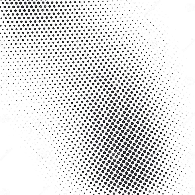 Vector Abstract Dotted Halftone Texture Stock Vector - Illustration of ...
