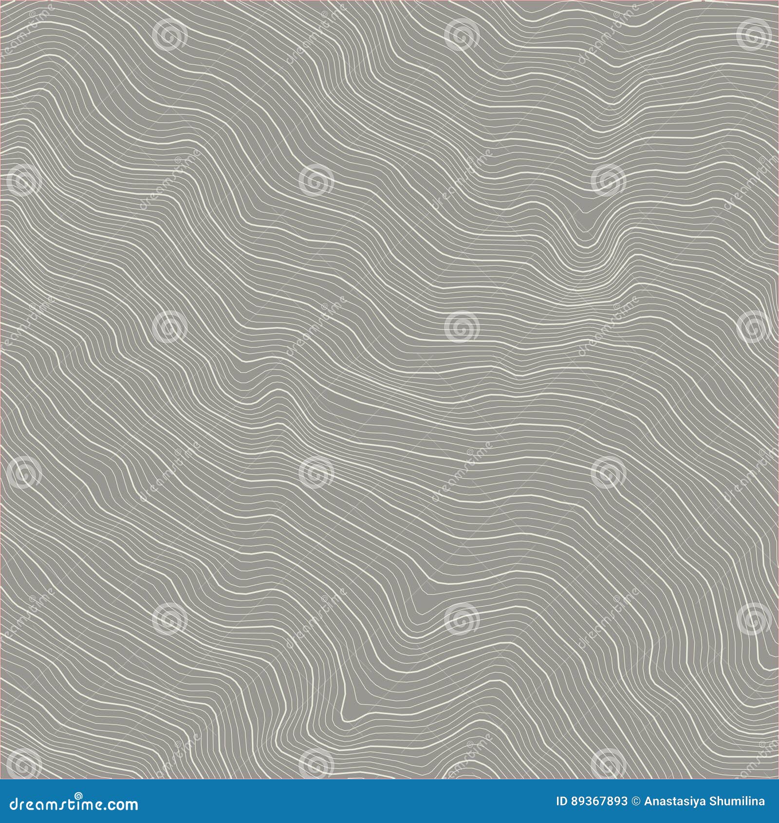 Vector Abstract Earth Relief Map. Generated Conceptual Elevation Map ...