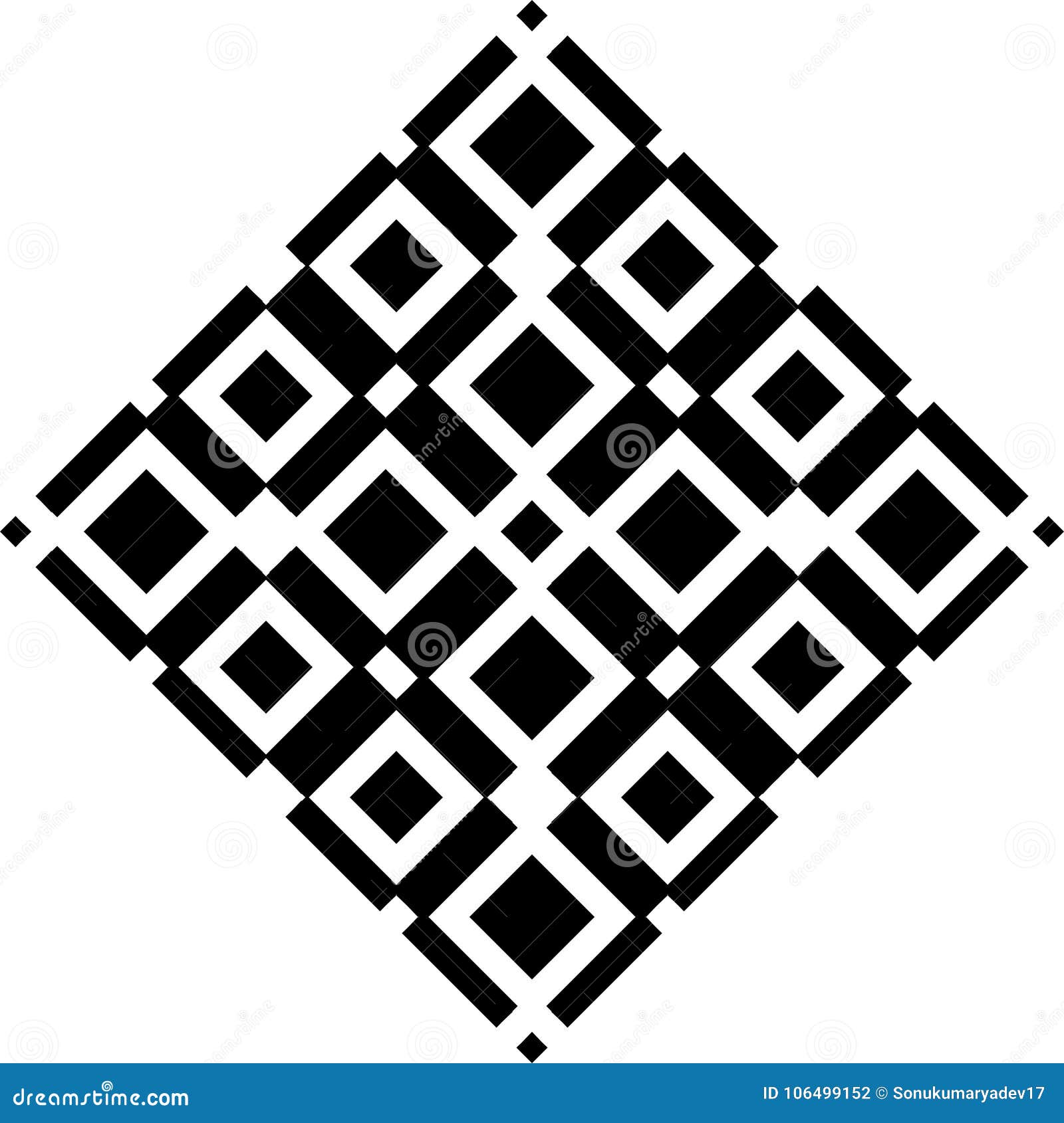 Ornamental Seamless Geometric Pattern, Stars, Rhombuses. Stock Vector ...