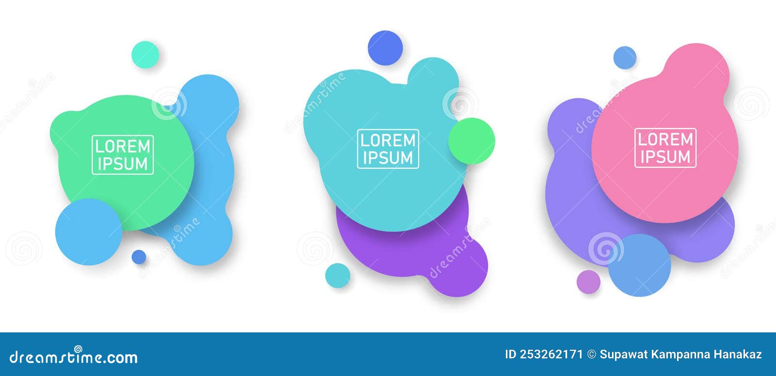 Vector Abstract Fluid Wave Design Paper Cut for Banner Template Stock ...