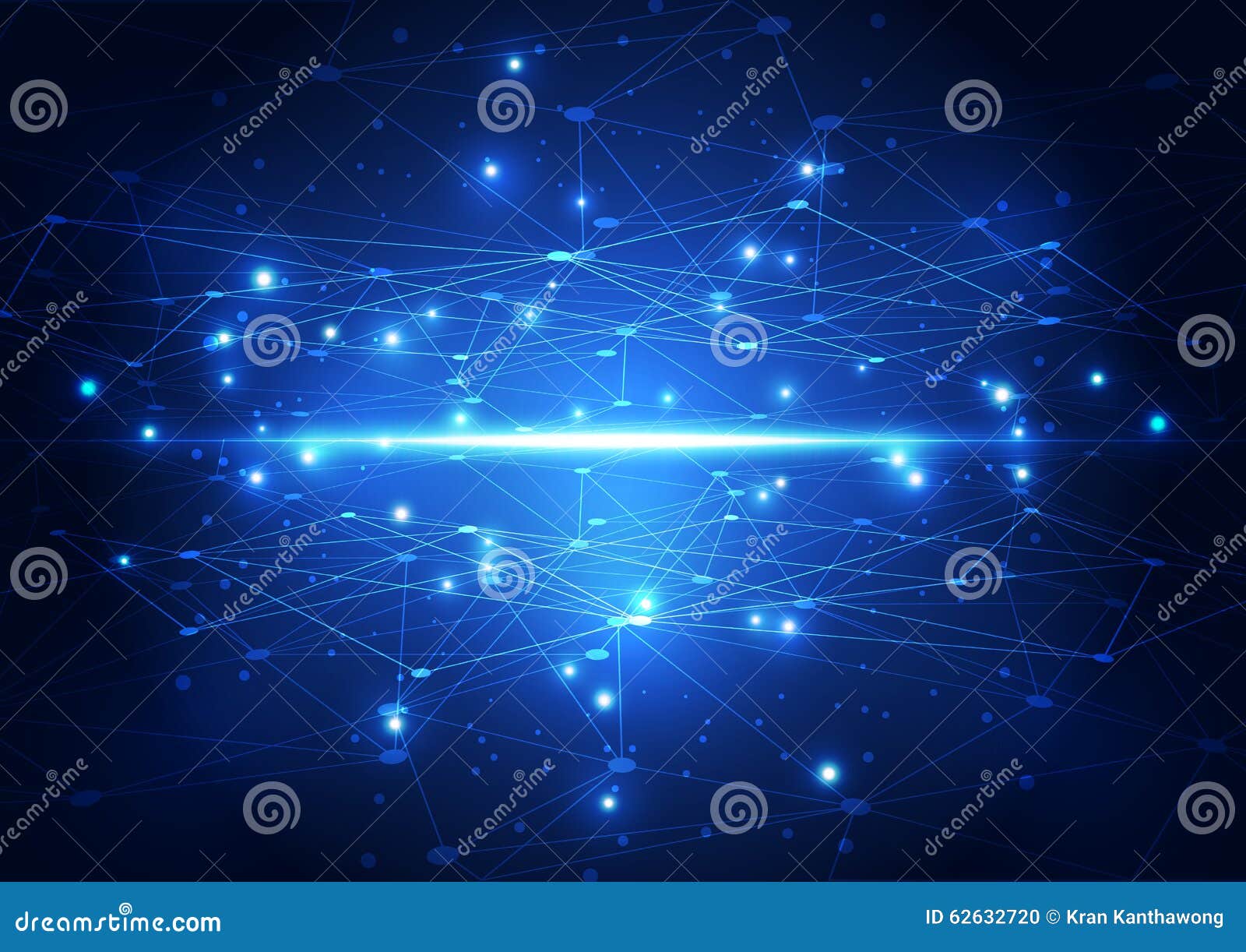 Vector Abstract Future Network Technology, Illustration Background ...