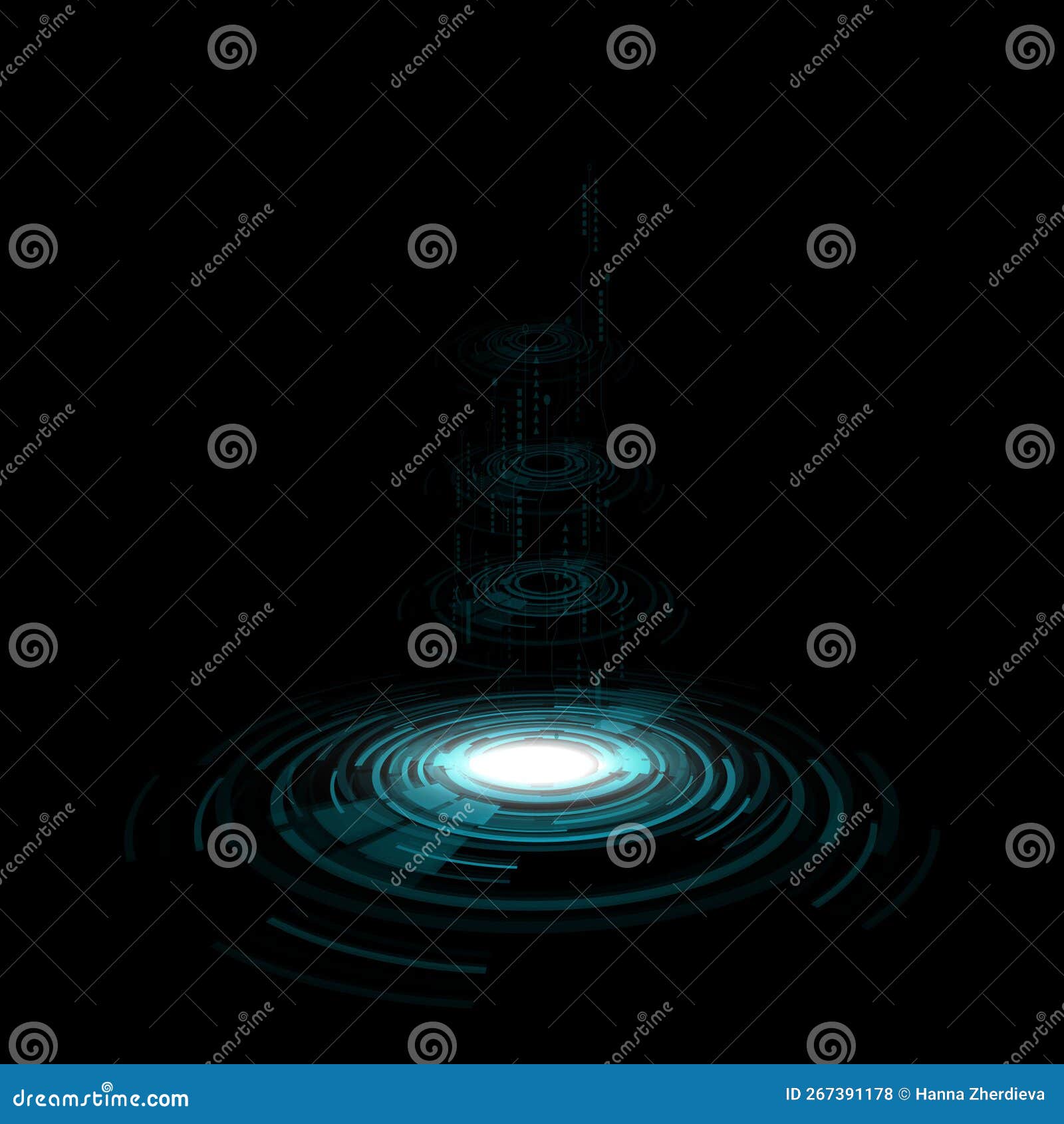 Abstract Future Technology, Electric Telecom Background Stock ...