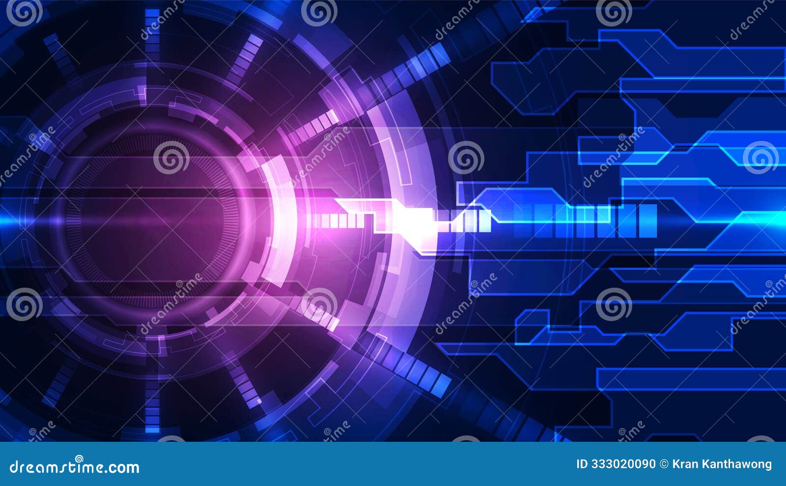 Vector Abstract Futuristic High Speed, Illustration High Digital ...