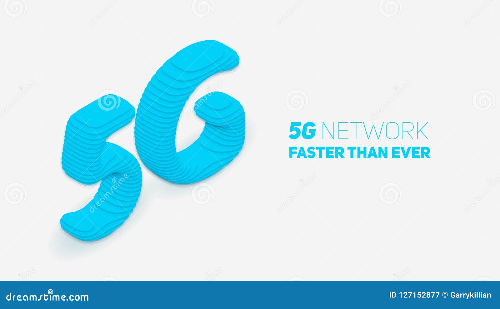 Vector Abstract 5G New Wireless Internet Connection Background. Global ...