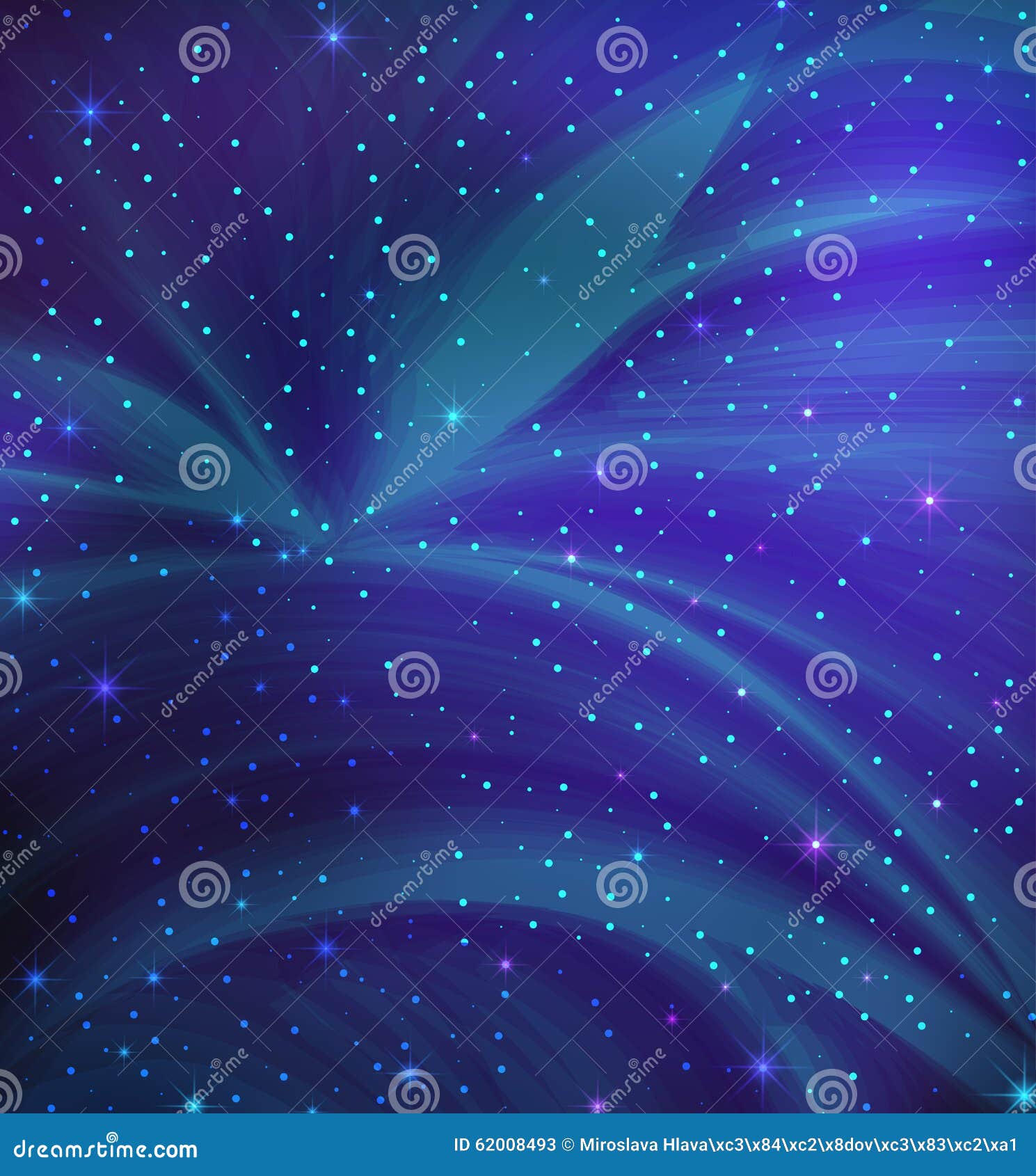 Vector Abstract Galaxy stock vector. Illustration of astronomic - 62008493