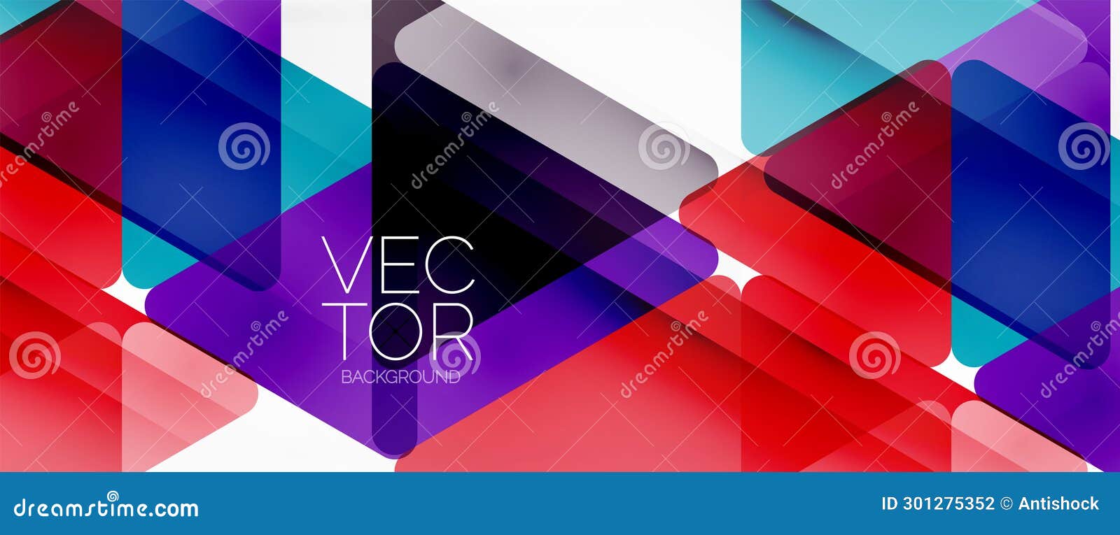 Vector Abstract Geometric Background Design Stock Vector - Illustration ...