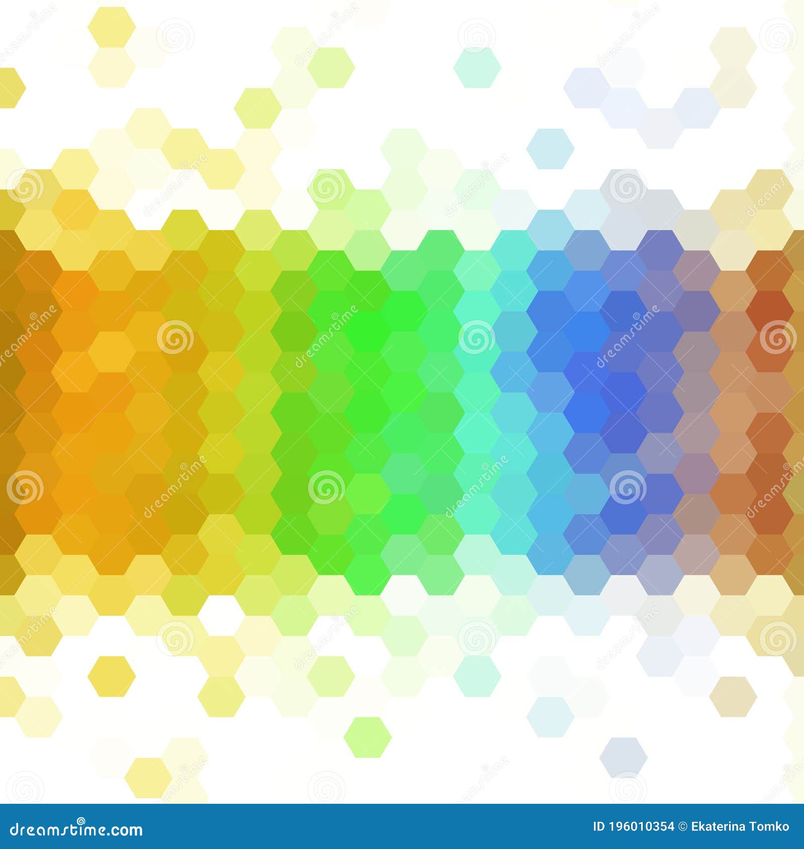 Vector Abstract Geometric Background. Template Brochure Design. Blue ...