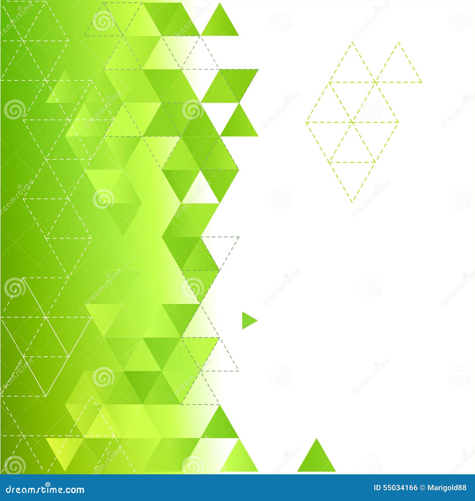 Vector Abstract Geometric Background with Triangle Stock Vector ...