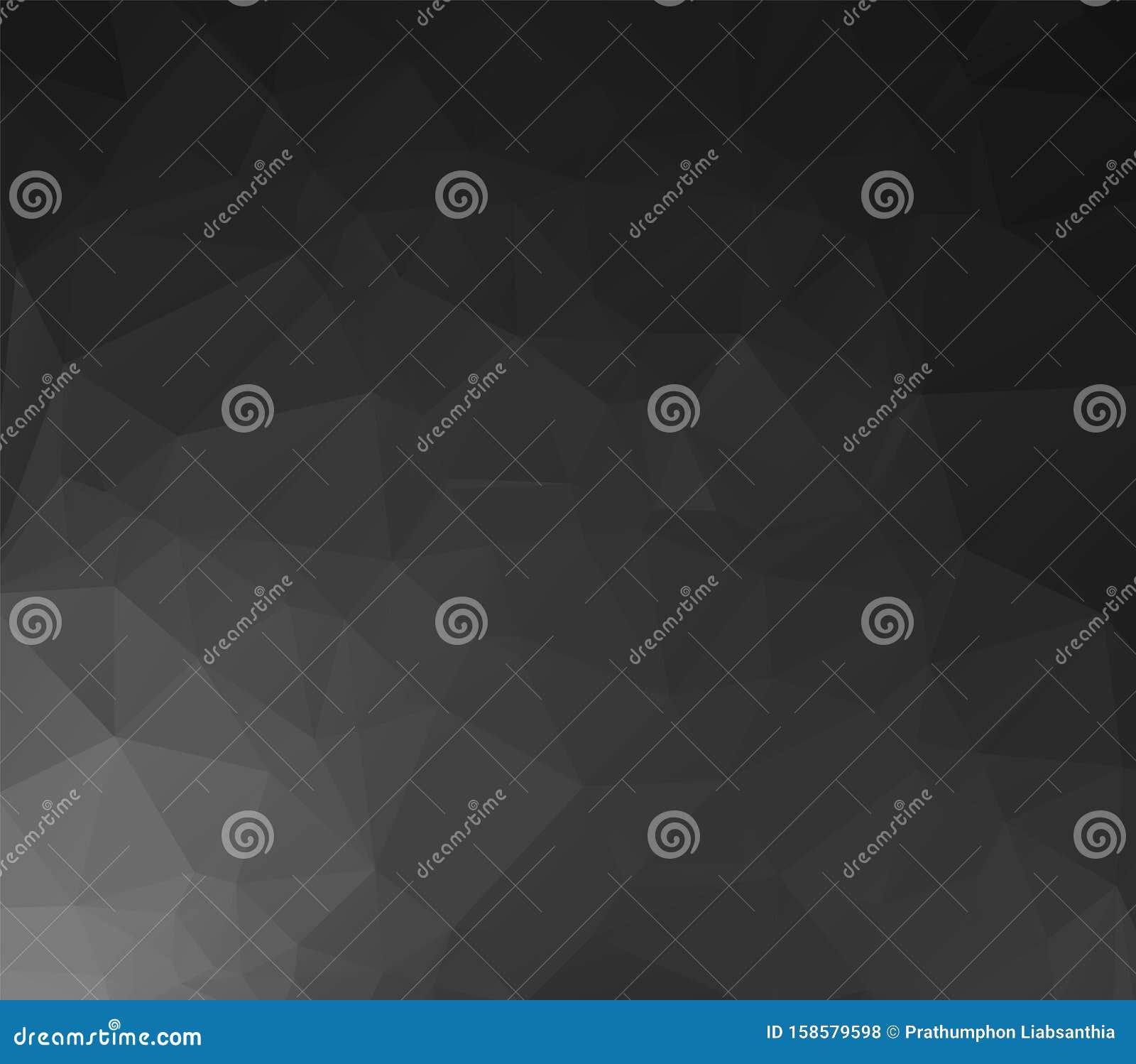 Vector Abstract Geometric Darkness Black Shape Polygonal Style Stock ...