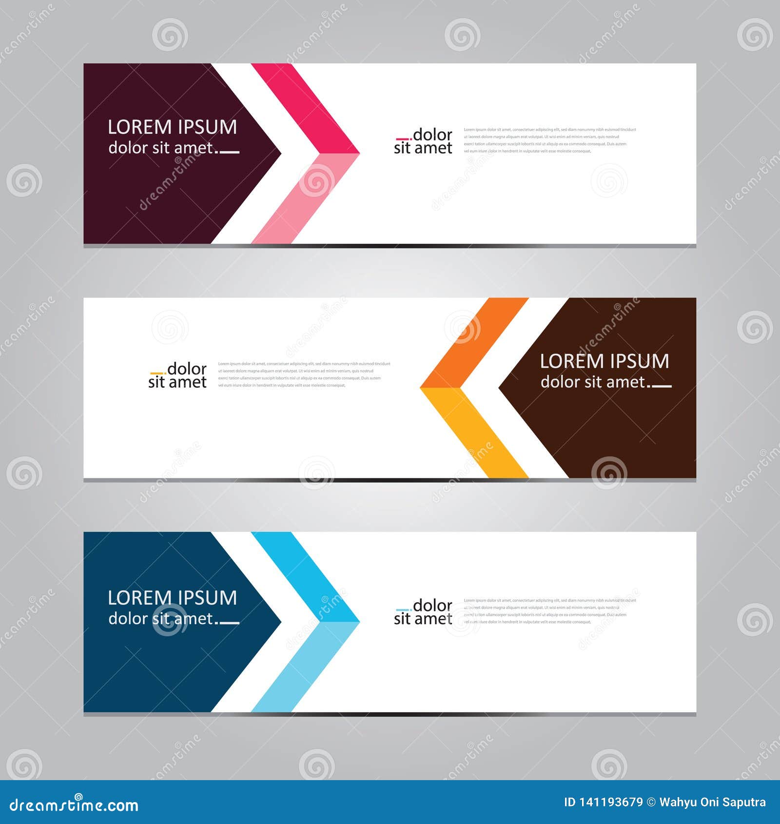 Vector Abstract Geometric Design Banner Web Template. Banner Background Design Stock Vector ...