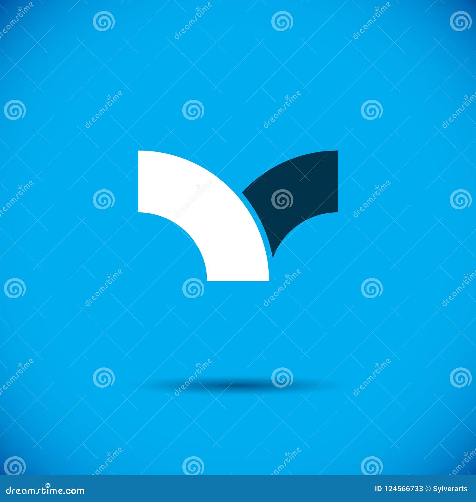 Vector Abstract Geometric Shape Best for Use As Corporate Development ...