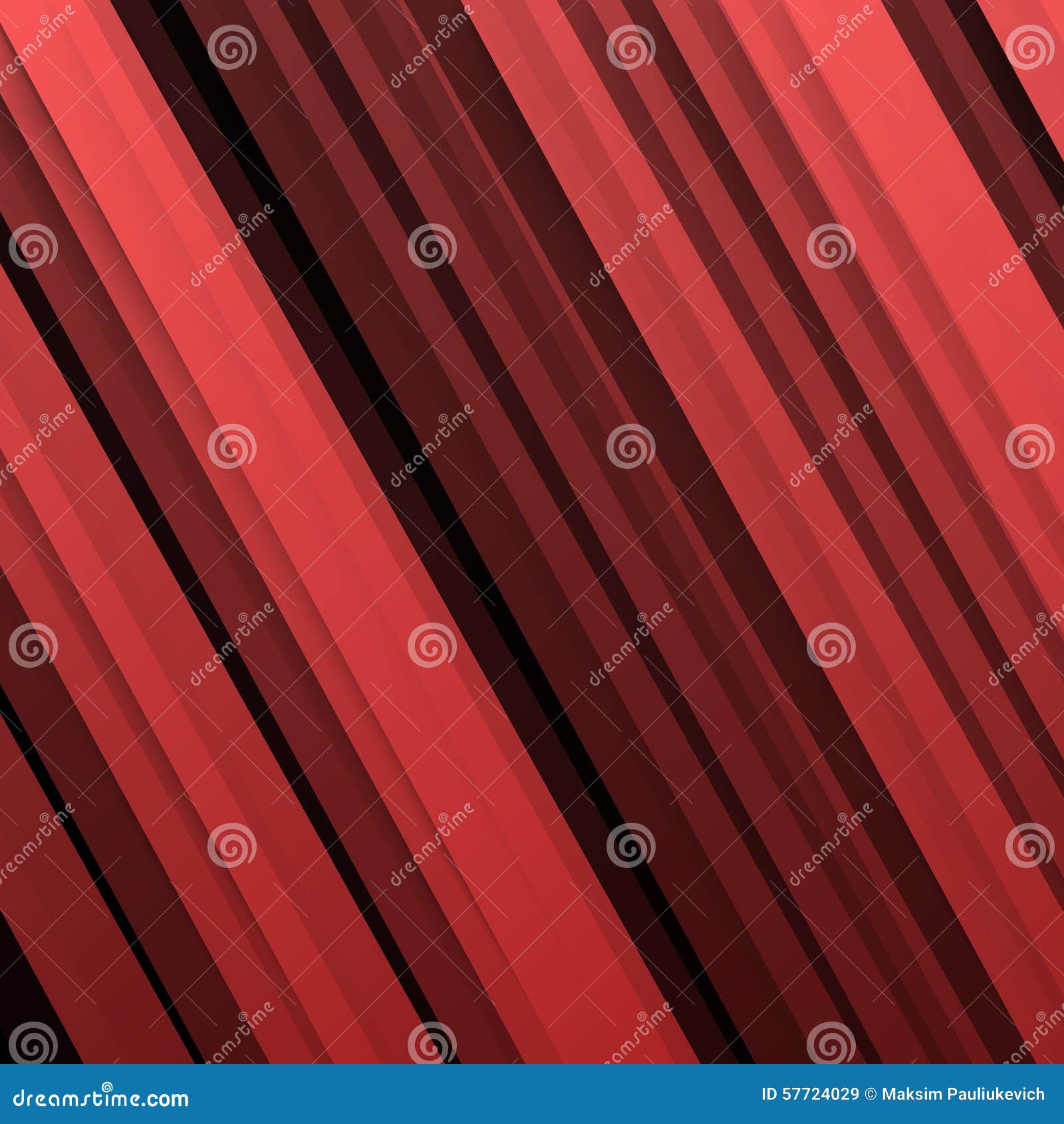 Vector Abstract Geometric Shape from Red Stock Vector - Illustration of ...