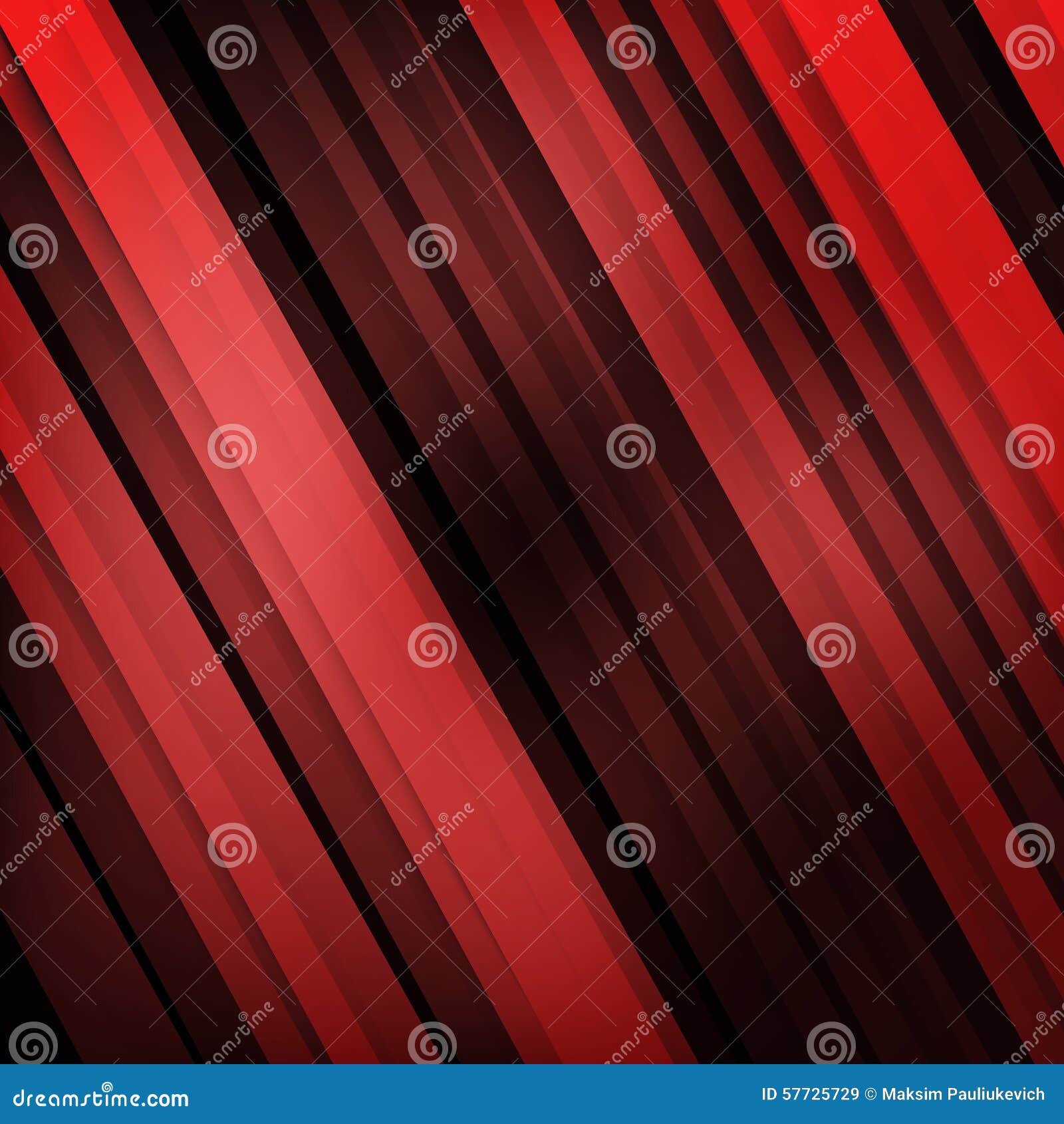Vector Abstract Geometric Shape from Red Stock Vector - Illustration of ...