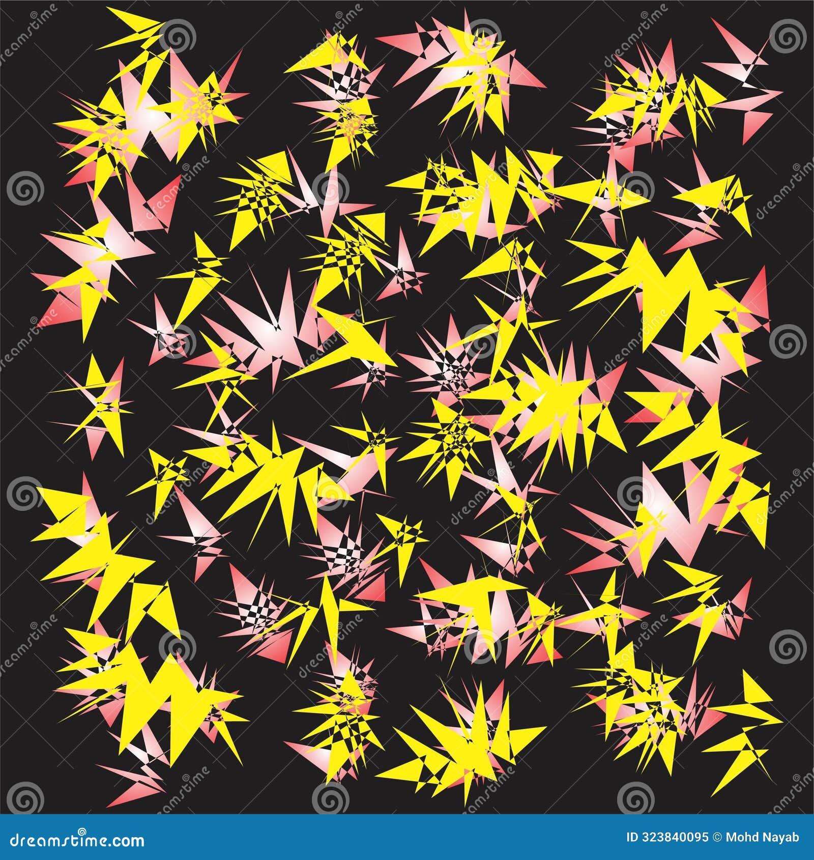 Colorful Geometric Texture Seamless Texture for Packaging Design Cdr X6 ...