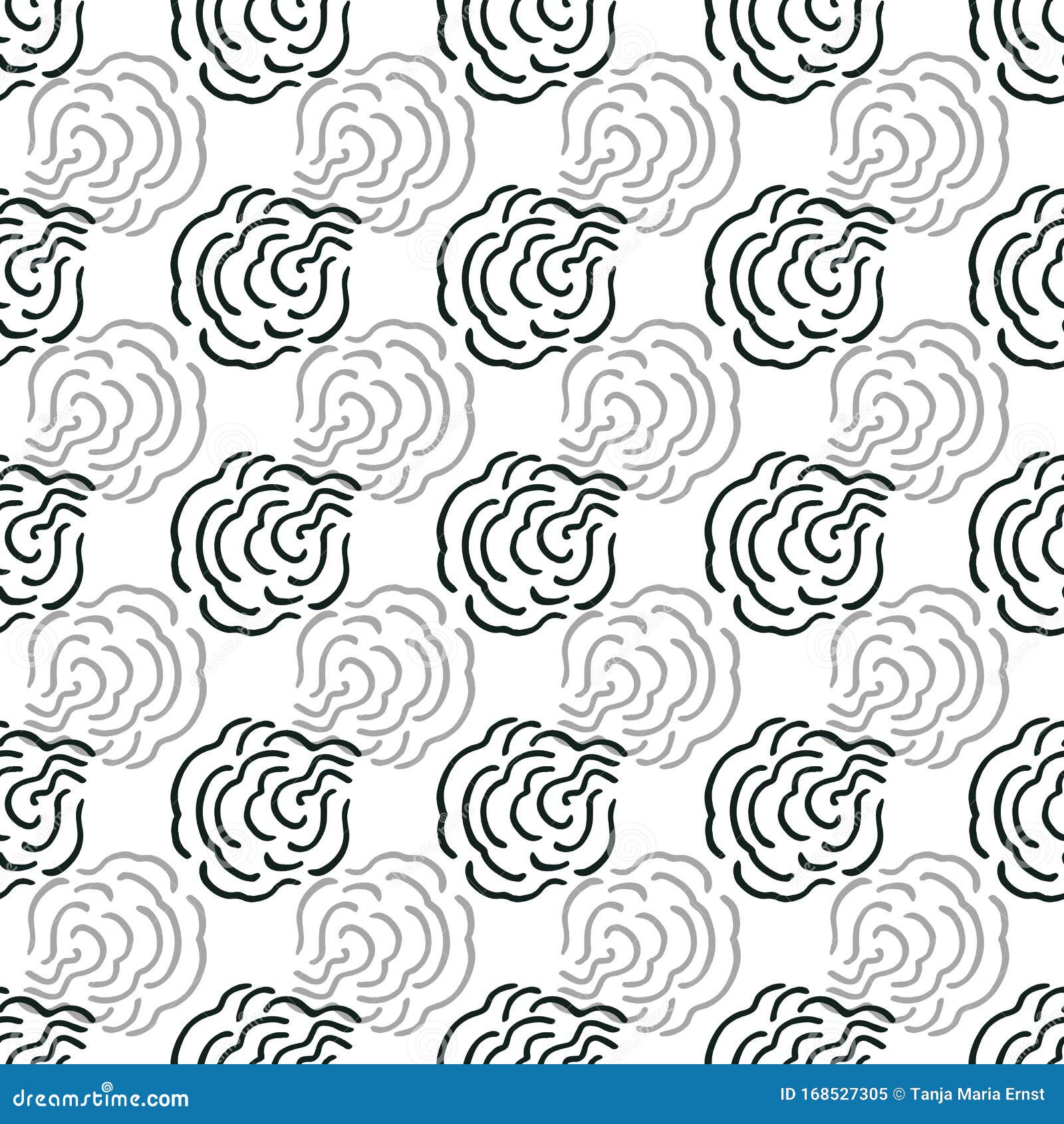 Vector Abstract Geometric Swirl Pattern. Stock Vector - Illustration of ...