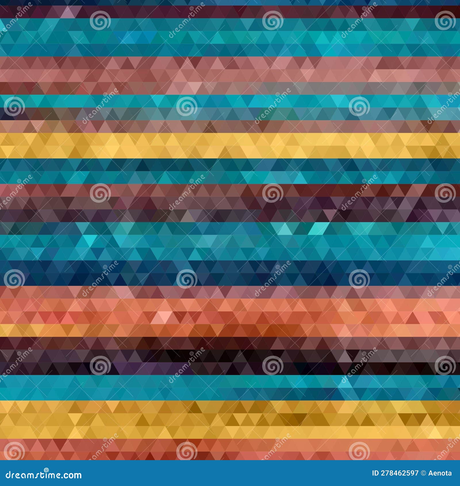 Vector Abstract Geometric Triangular Background with Stripes. Stock ...