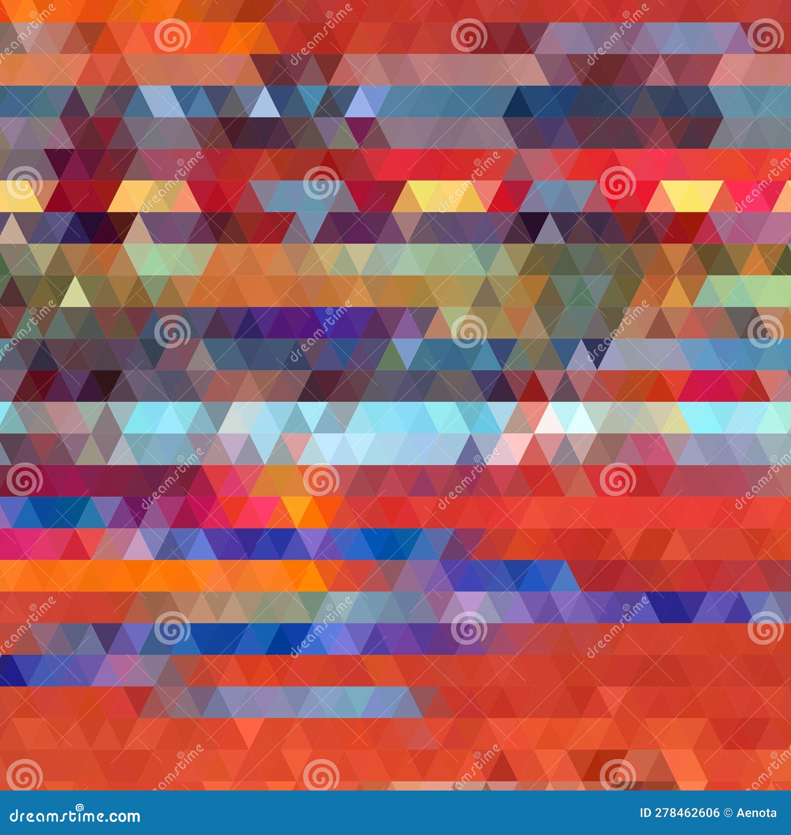 Vector Abstract Geometric Triangular Background with Stripes. Stock ...