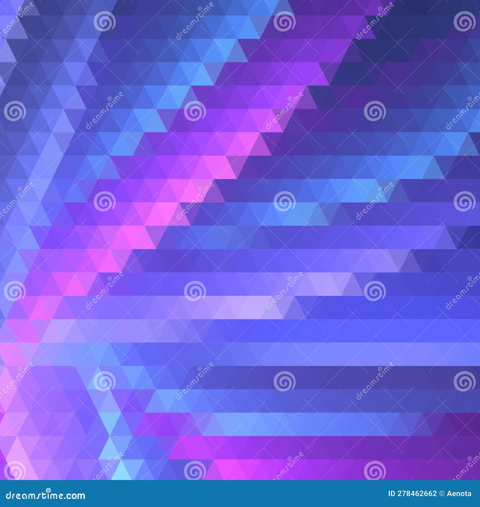 Vector Abstract Geometric Triangular Background with Stripes. Stock ...