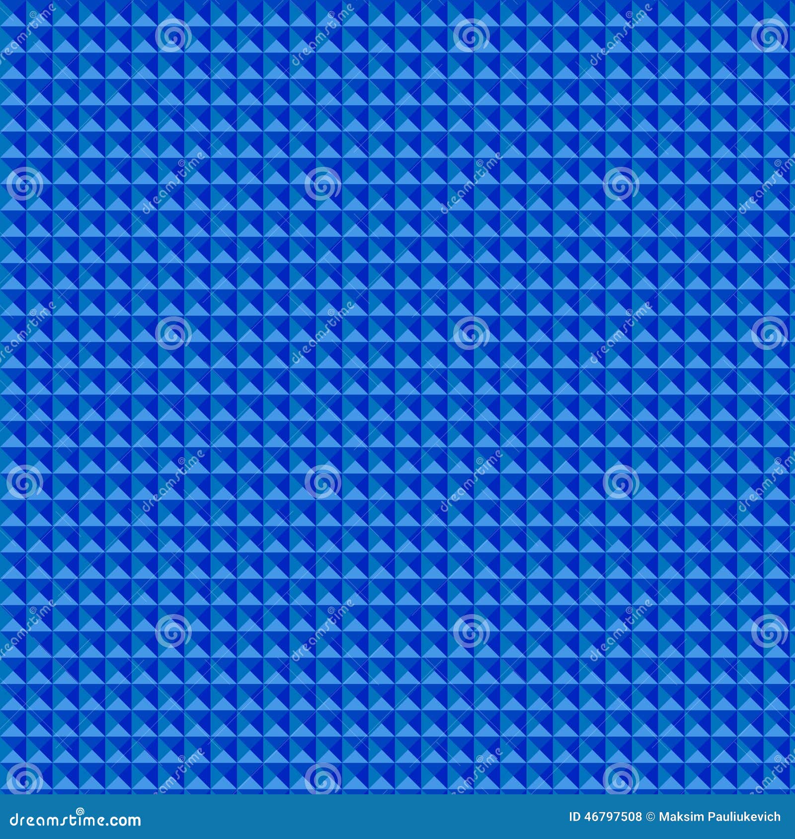 Vector Abstract Geometry Triangles Bright Blue Stock Vector ...