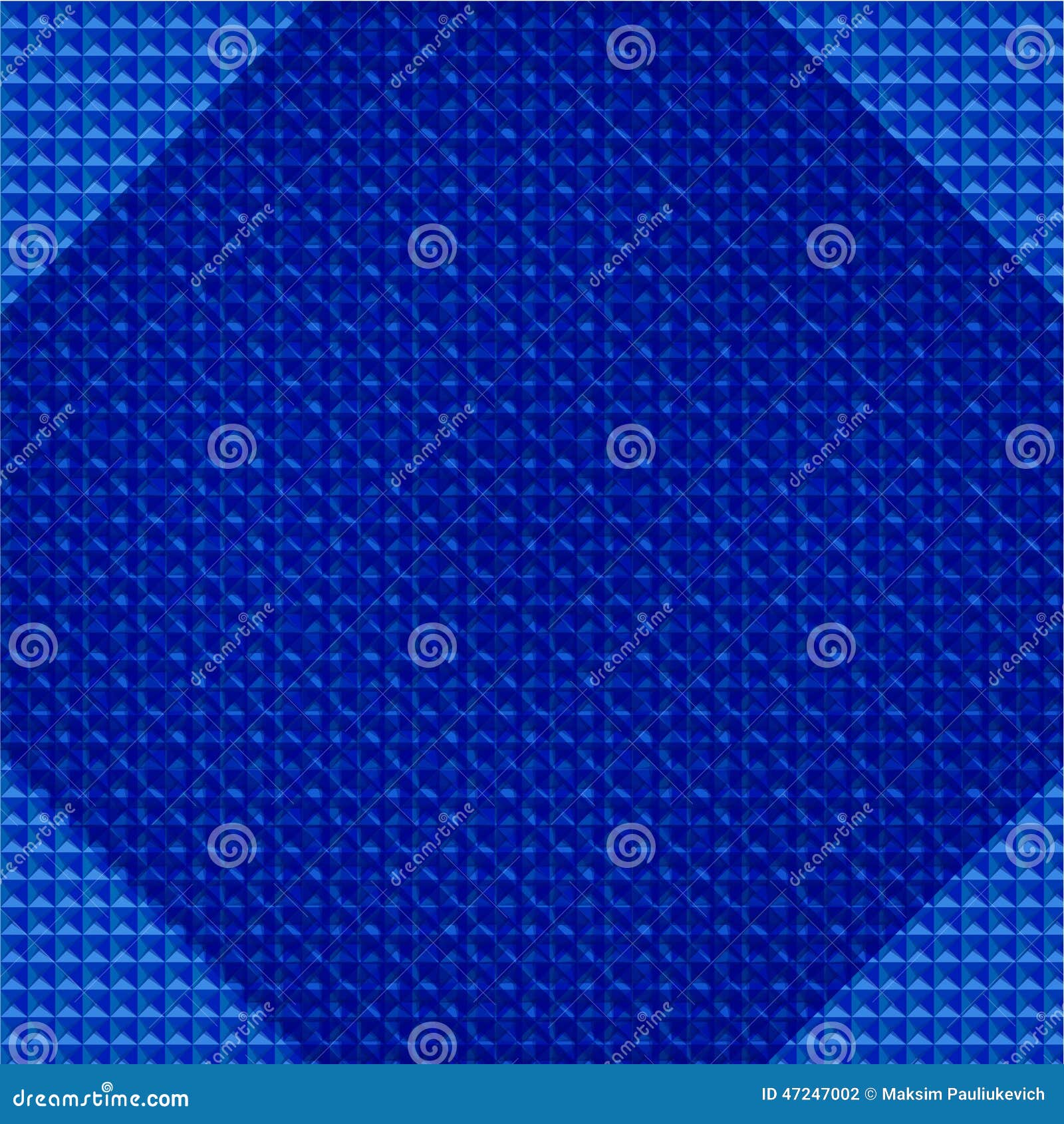 Vector Abstract Geometry Triangles Bright Blue Stock Vector ...