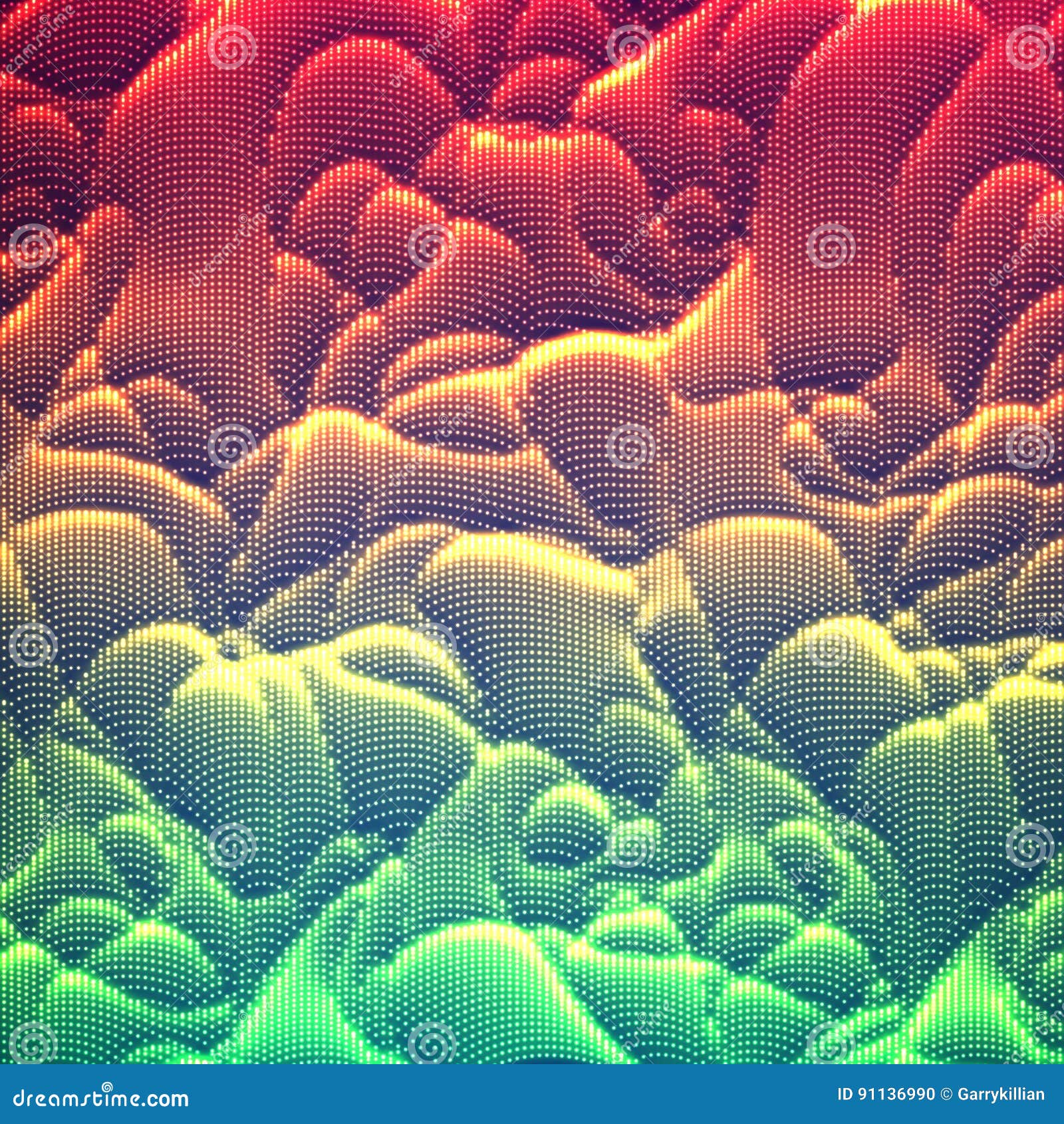 Vector Abstract Glowing Point Noise Background. Array of Glowing Points ...