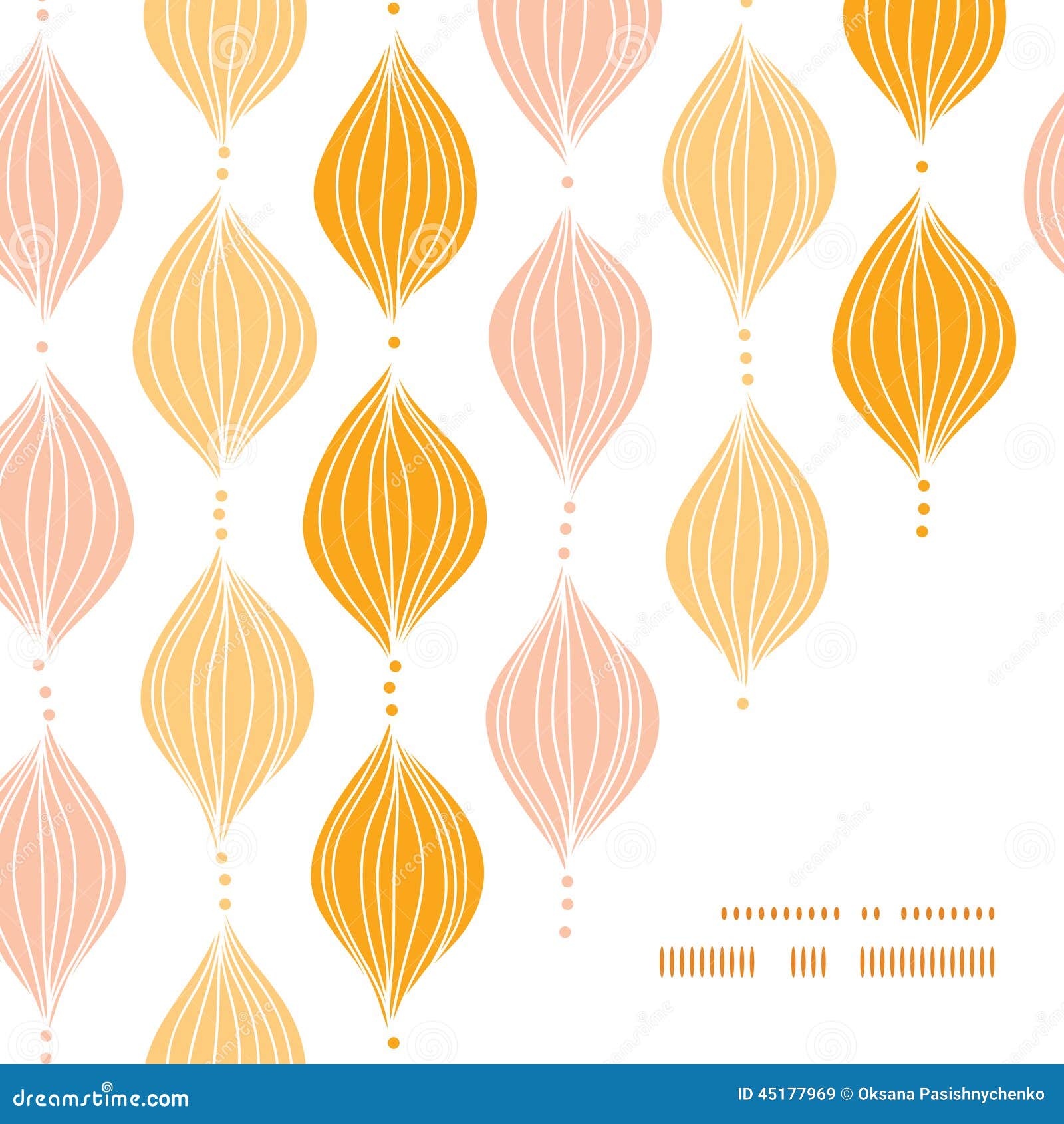 Vector Abstract Golden Ogee Frame Corner Pattern Stock Vector ...