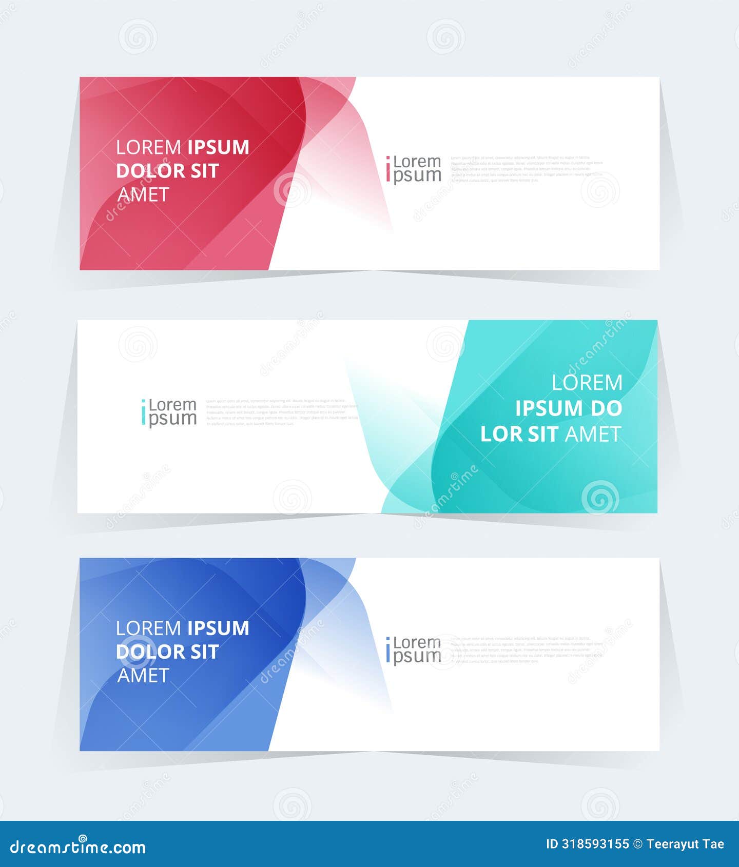 Geometric Banner Design with Vector Stock Vector - Illustration of ...