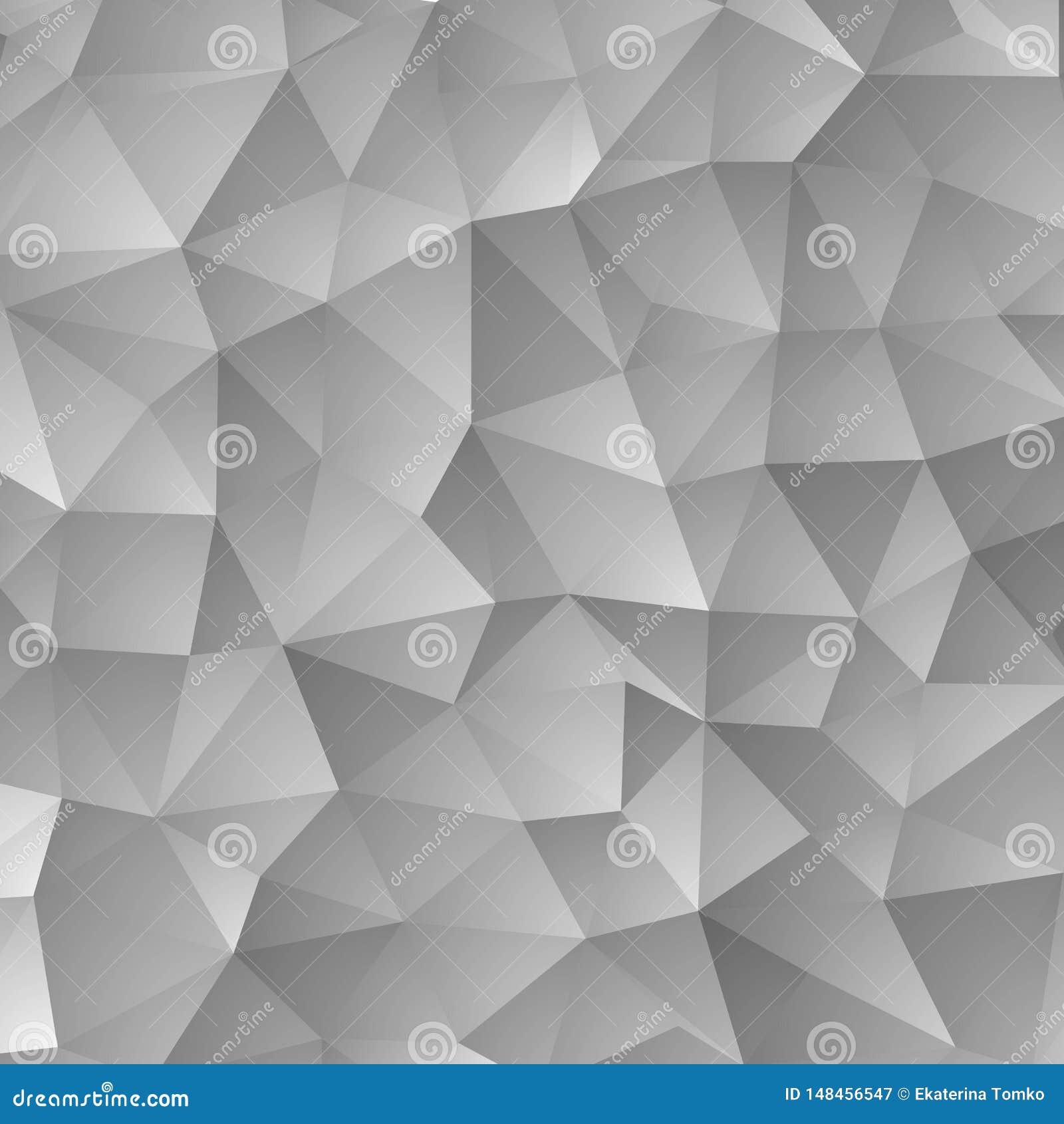 Vector Abstract Gray Illustration , Triangles Background. Eps 10 Stock ...
