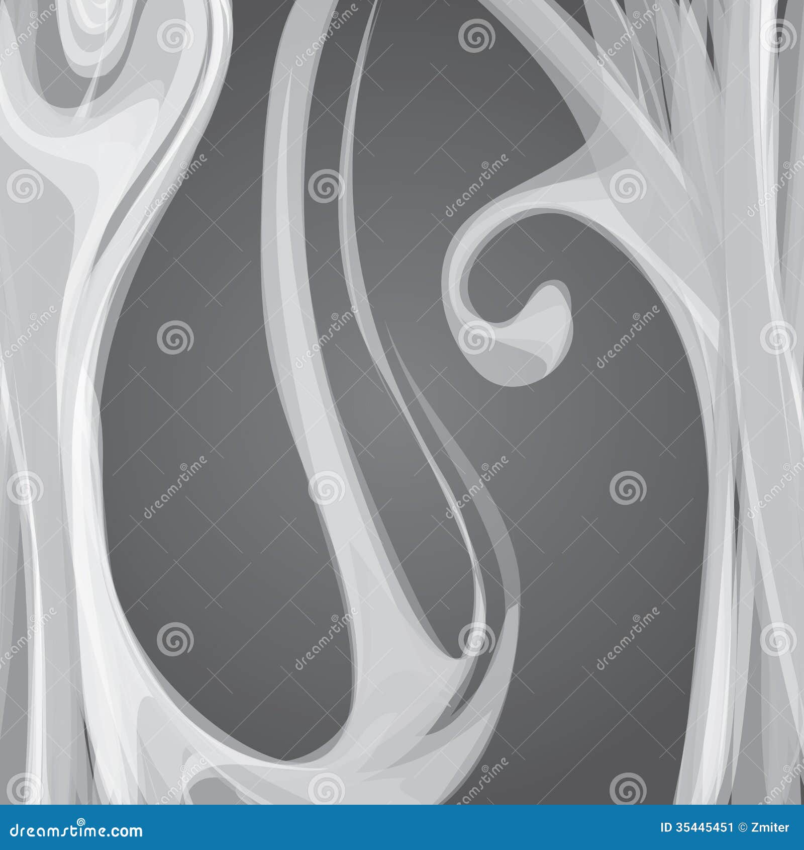 Vector Abstract Gray Smoke Grunge Background. Stock Vector ...