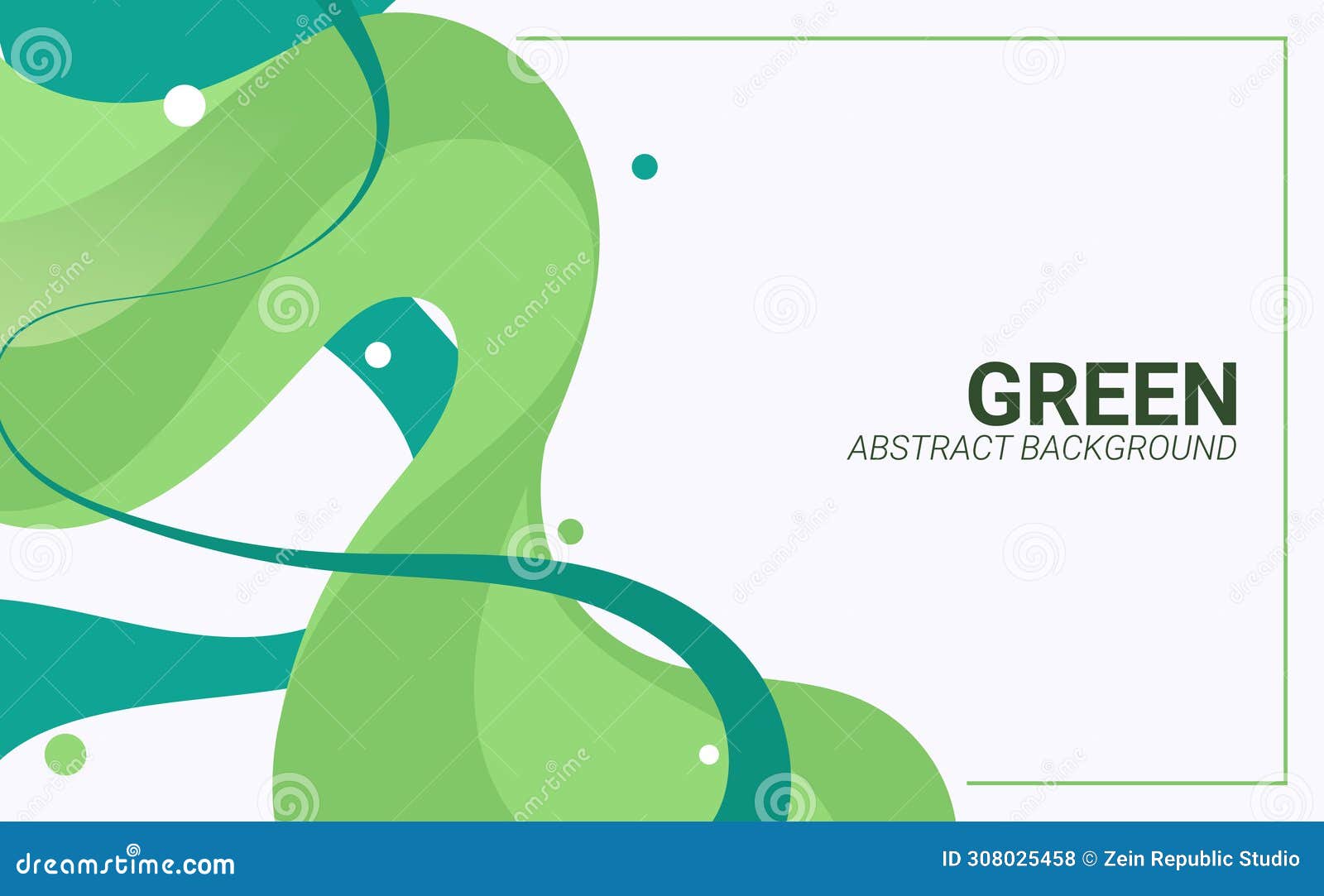Vector Abstract Green Background Design Stock Vector - Illustration of ...
