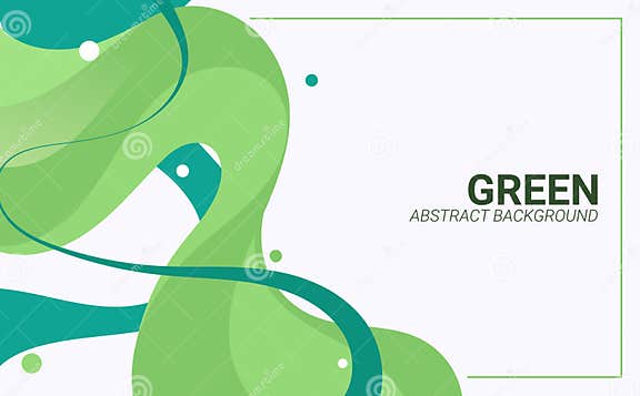Vector Abstract Green Background Design Stock Vector - Illustration of ...