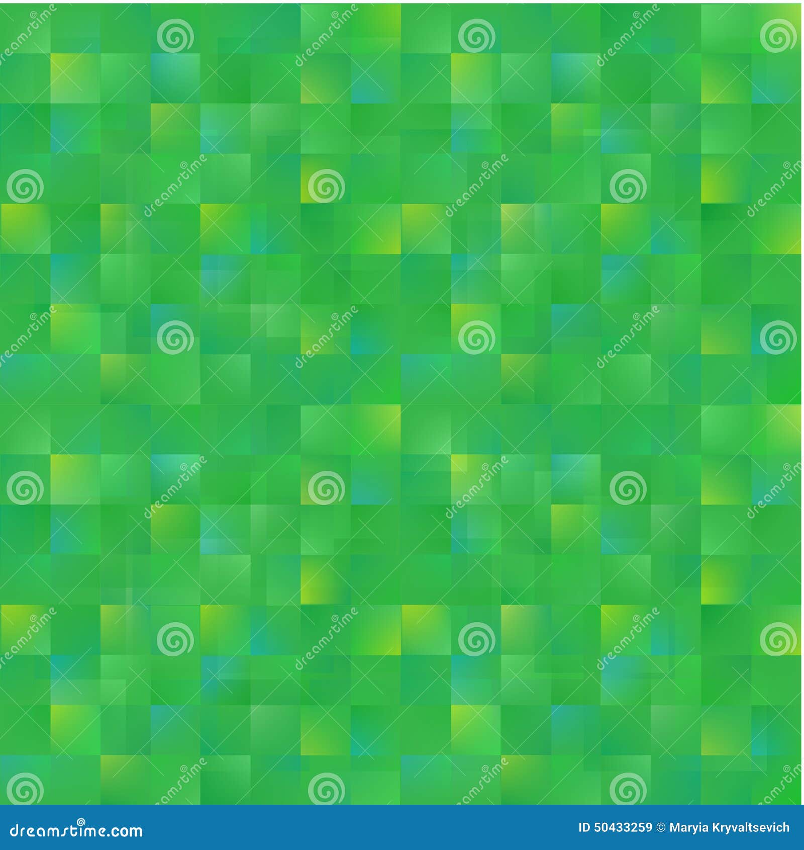 Vector Abstract Green Squares Background Stock Vector - Illustration of ...