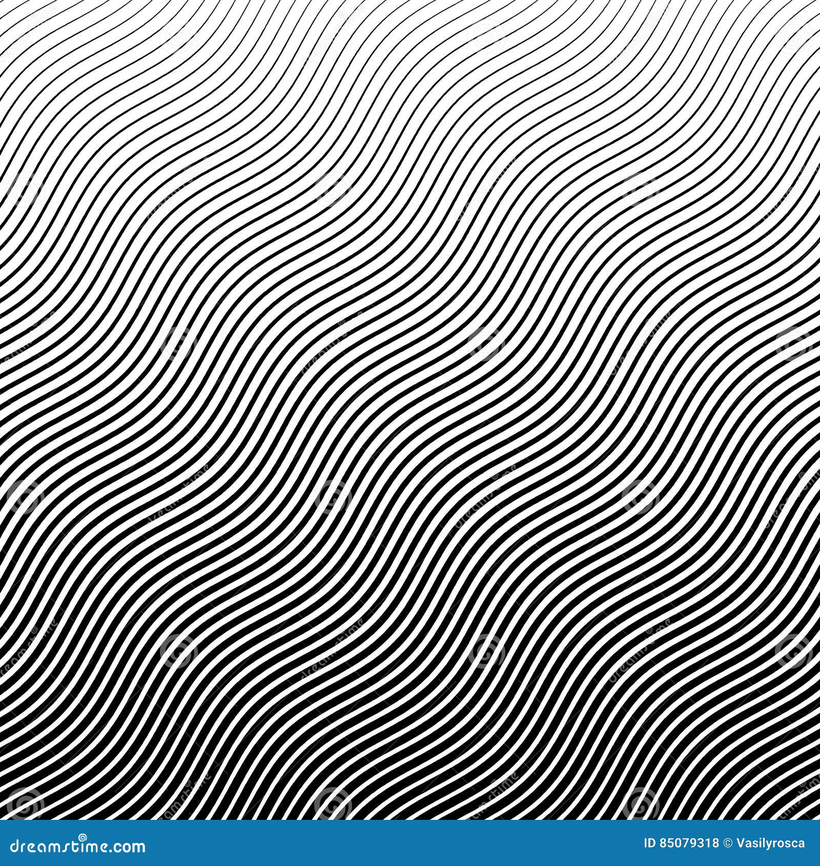 Vector Abstract Halftone Black Background. Gradient Retro Line Pattern ...