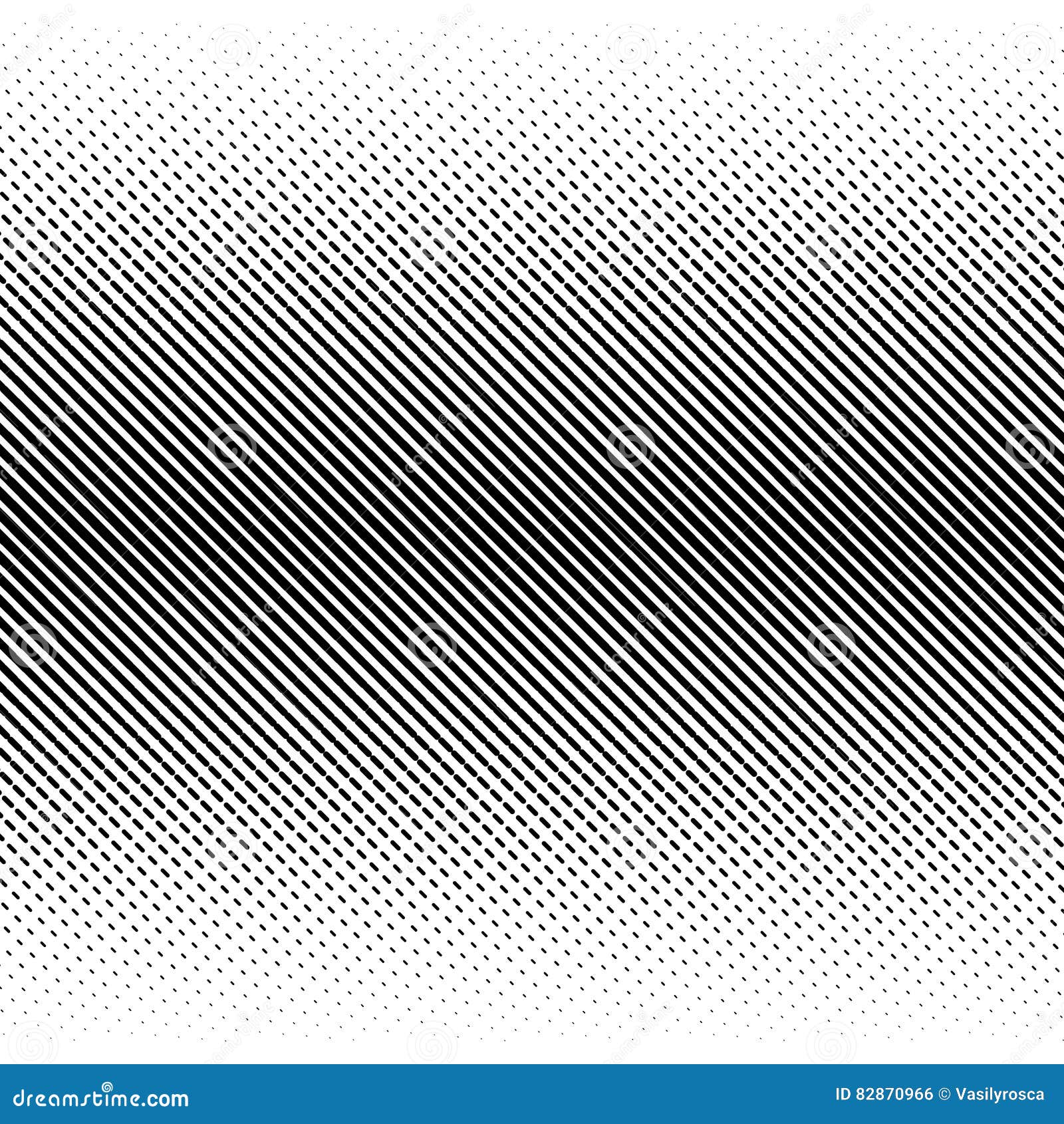 Vector Abstract Halftone Black Background. Gradient Retro Pattern ...