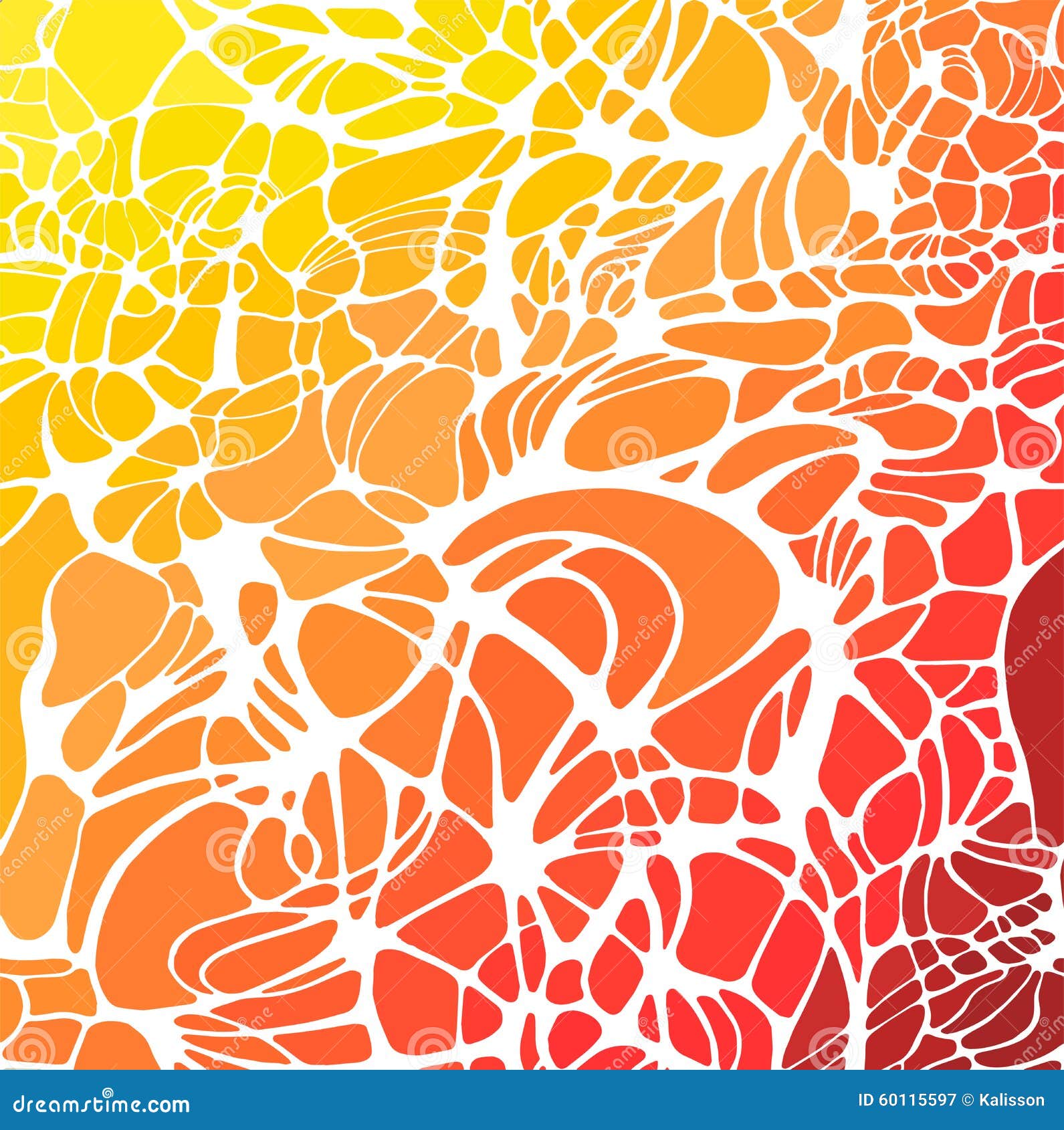 Vector Abstract Hand-drawn Waves Background, Floral Bionic Net Texture ...