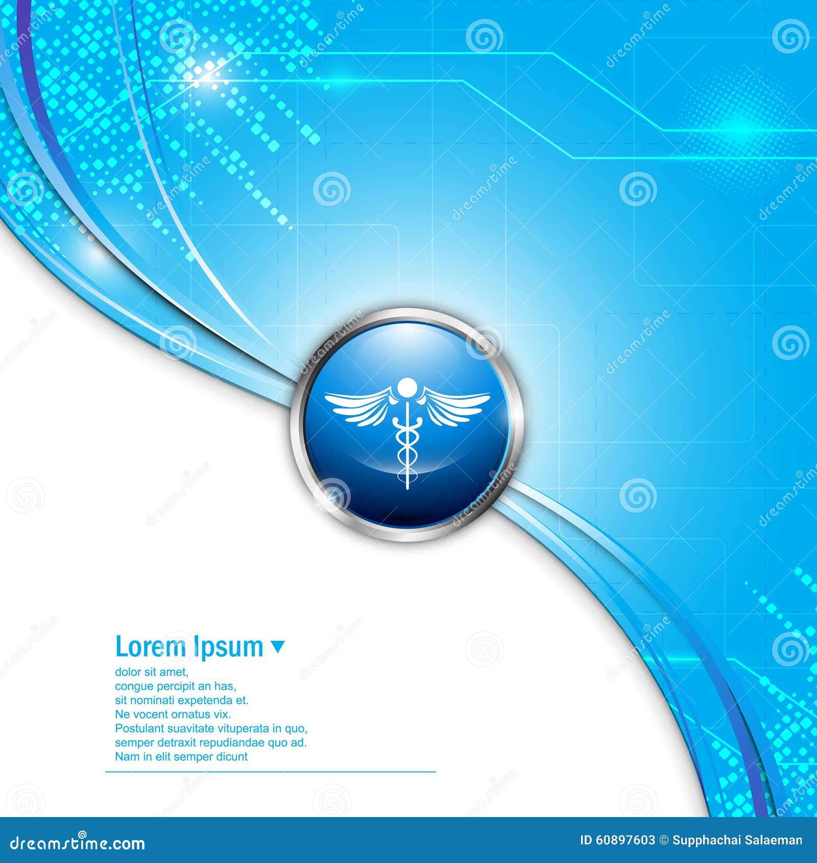 Vector Abstract Health Care Concept Background Stock Vector ...