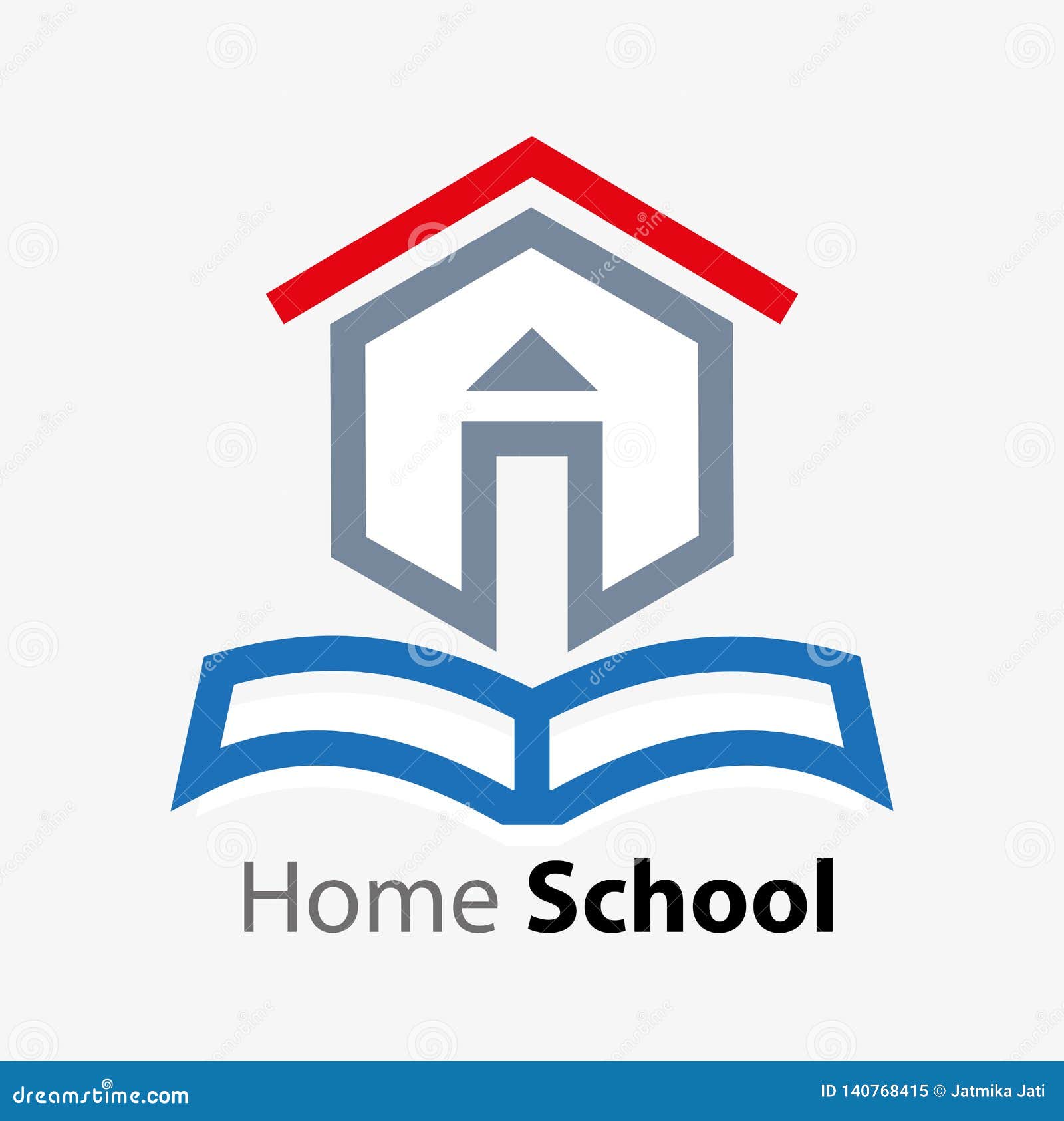 Home schooling symbol stock vector. Illustration of digital - 140768415