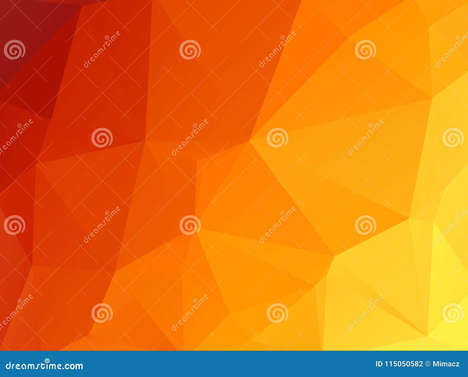 Vector Abstract Hot Triangles Geometric Background Stock Vector ...