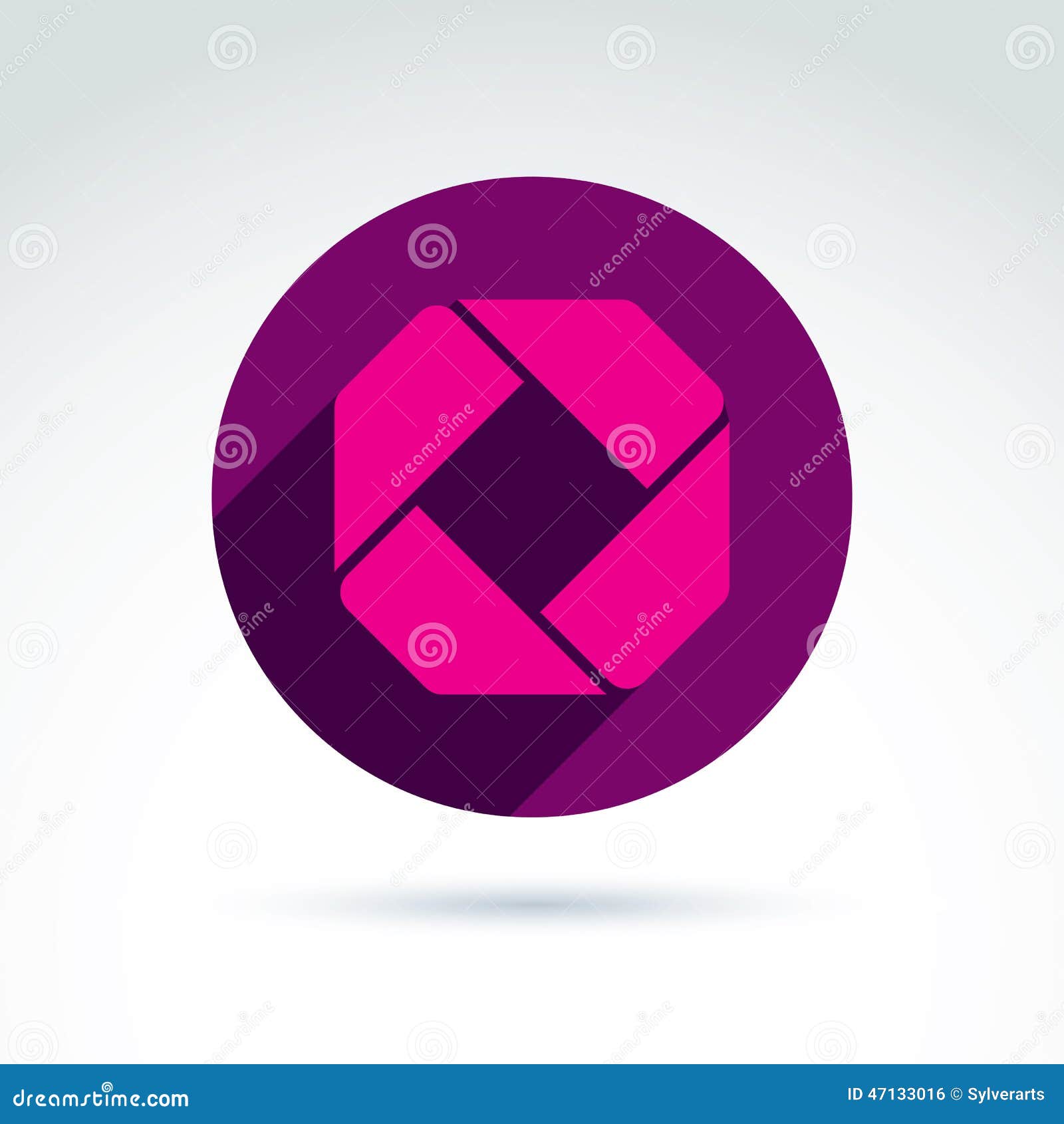 Vector Abstract Icon, Abstract Symbol Stock Vector - Illustration of ...
