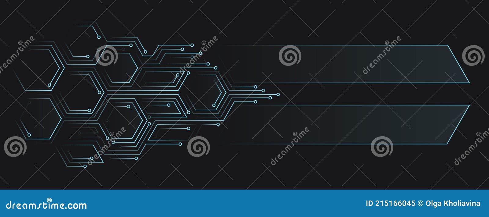 Vector Abstract Illustration. Chip Concept, Future, Cyberpunk, Computer ...