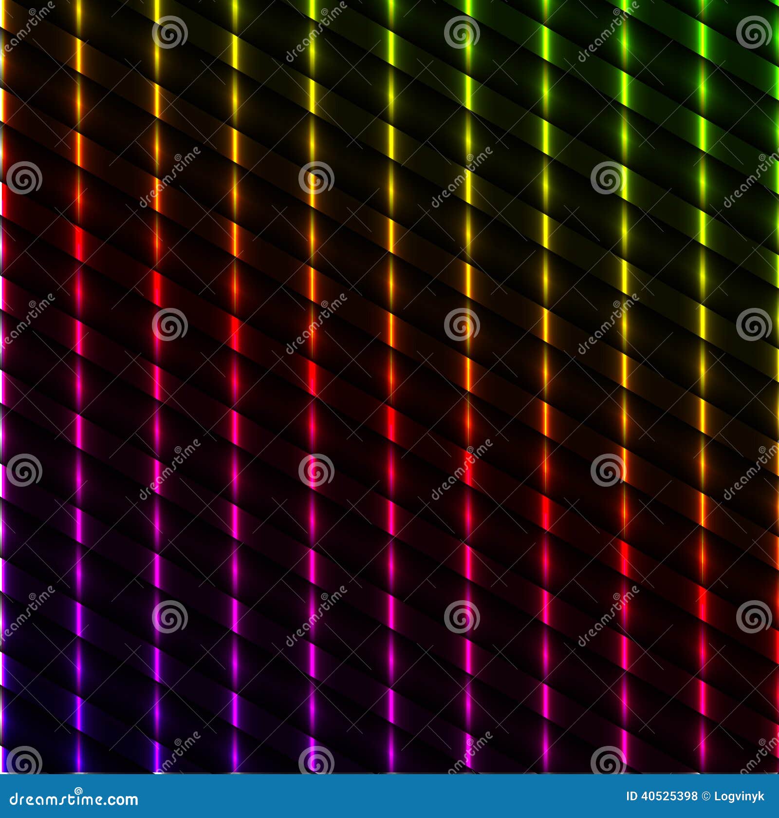 Vector Abstract Illustration Splash Color Glowing Background Stock ...