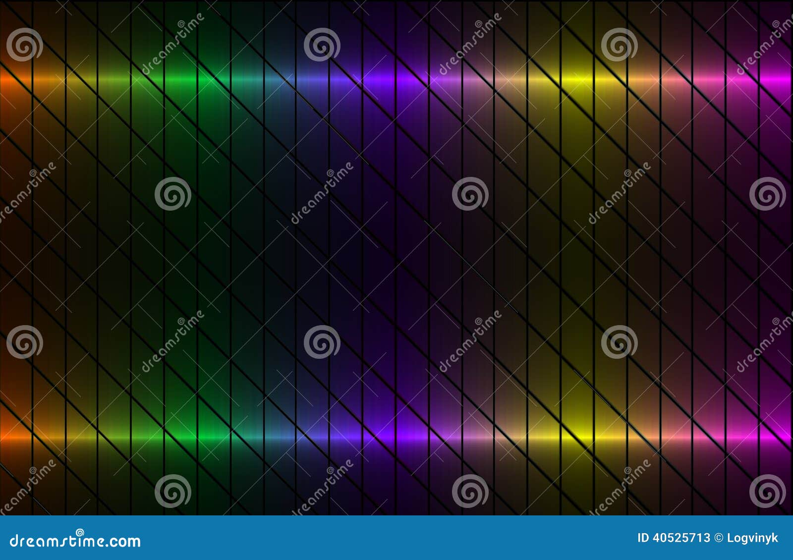 Vector Abstract Illustration Splash Color Glowing Background Stock ...