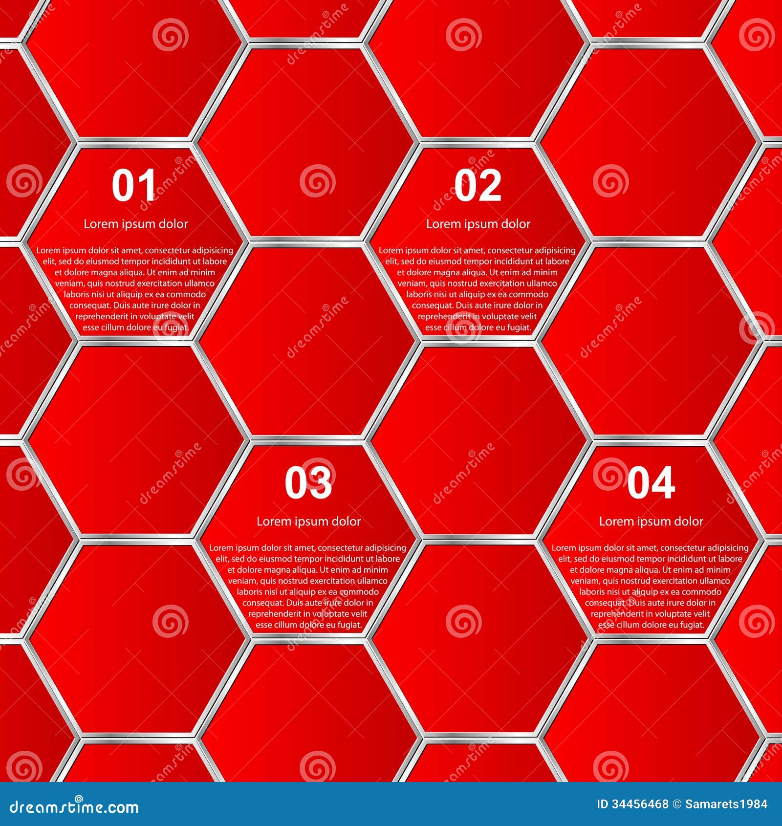 Vector Abstract Infographic. Modern Design Templat Stock Vector ...