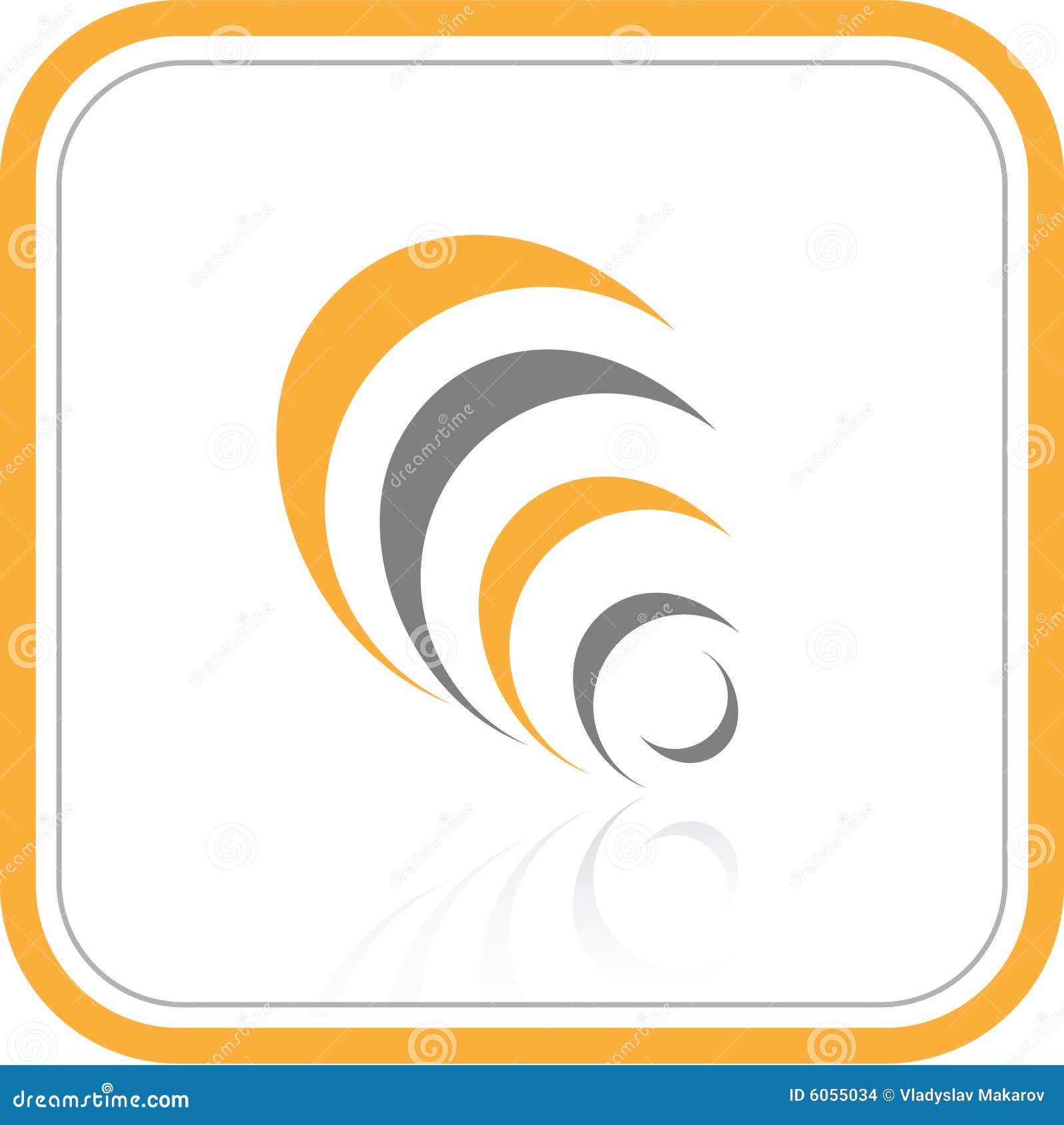Vector Abstract Internet Icon Stock Vector - Illustration of fantastic ...