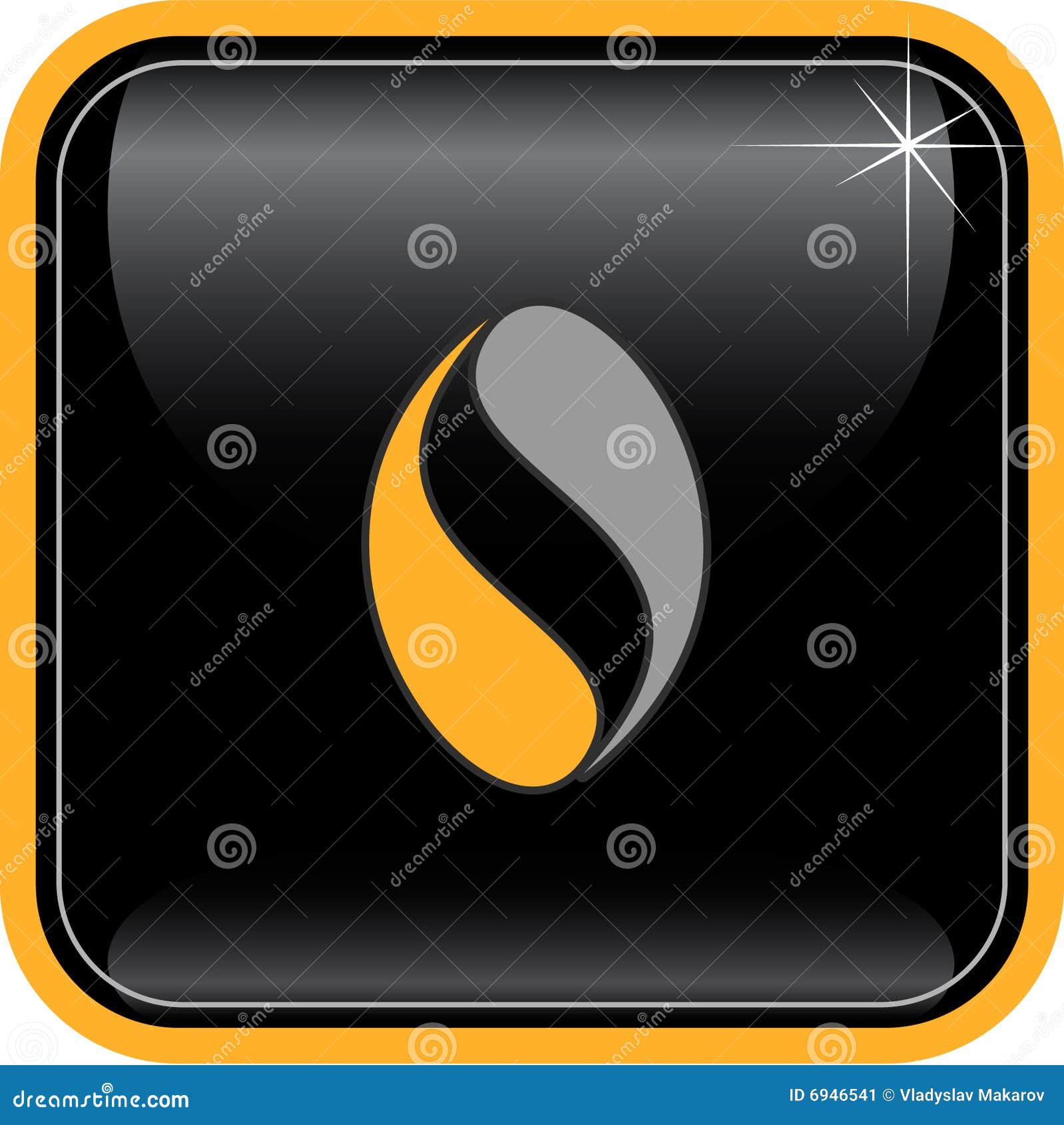 Vector Abstract Internet Icon Stock Vector - Illustration of color ...
