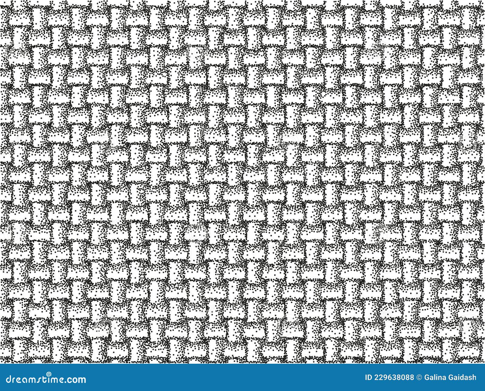 Vector Abstract Intertwined Pattern. Stock Vector - Illustration of ...